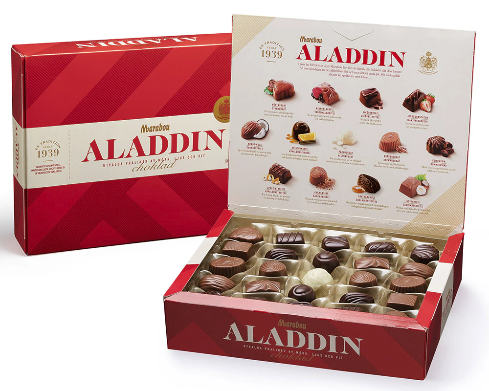 Aladdinasken 2022 – här är årets pralin!