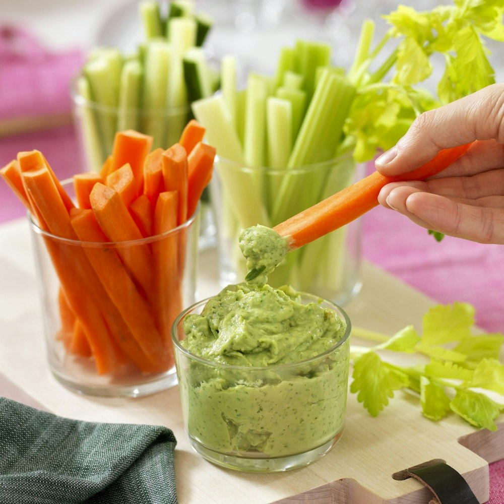 Buffé med enkel plockmat till många