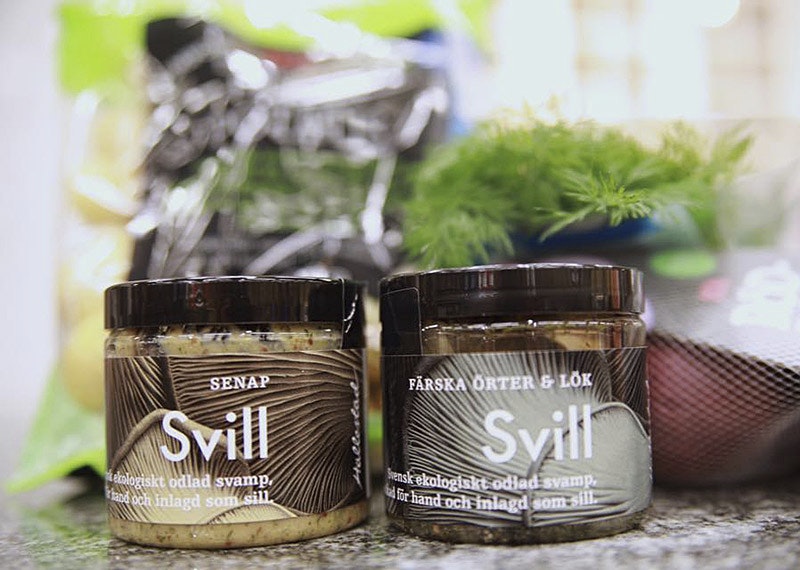 Vegetariska och veganska alternativ till buffén