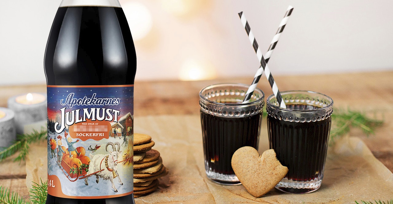 Apotekarnes lanserar ny smak på julmust