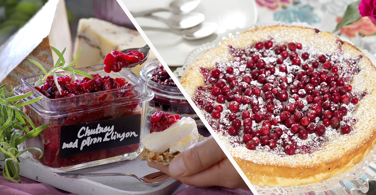 Våra 10 läckraste lingonrecept