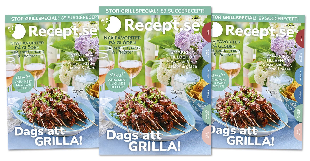 Recept.se grillspecial sommaren 2024