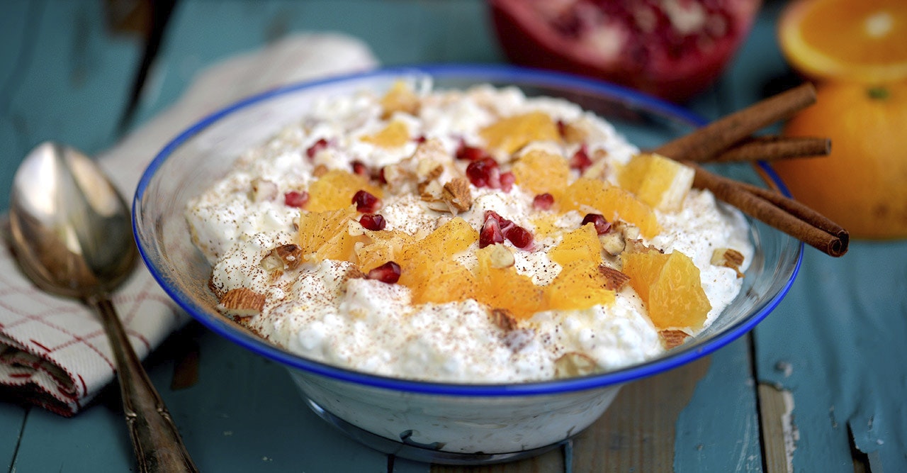 Är ris à la Malta och apelsinris samma sak?