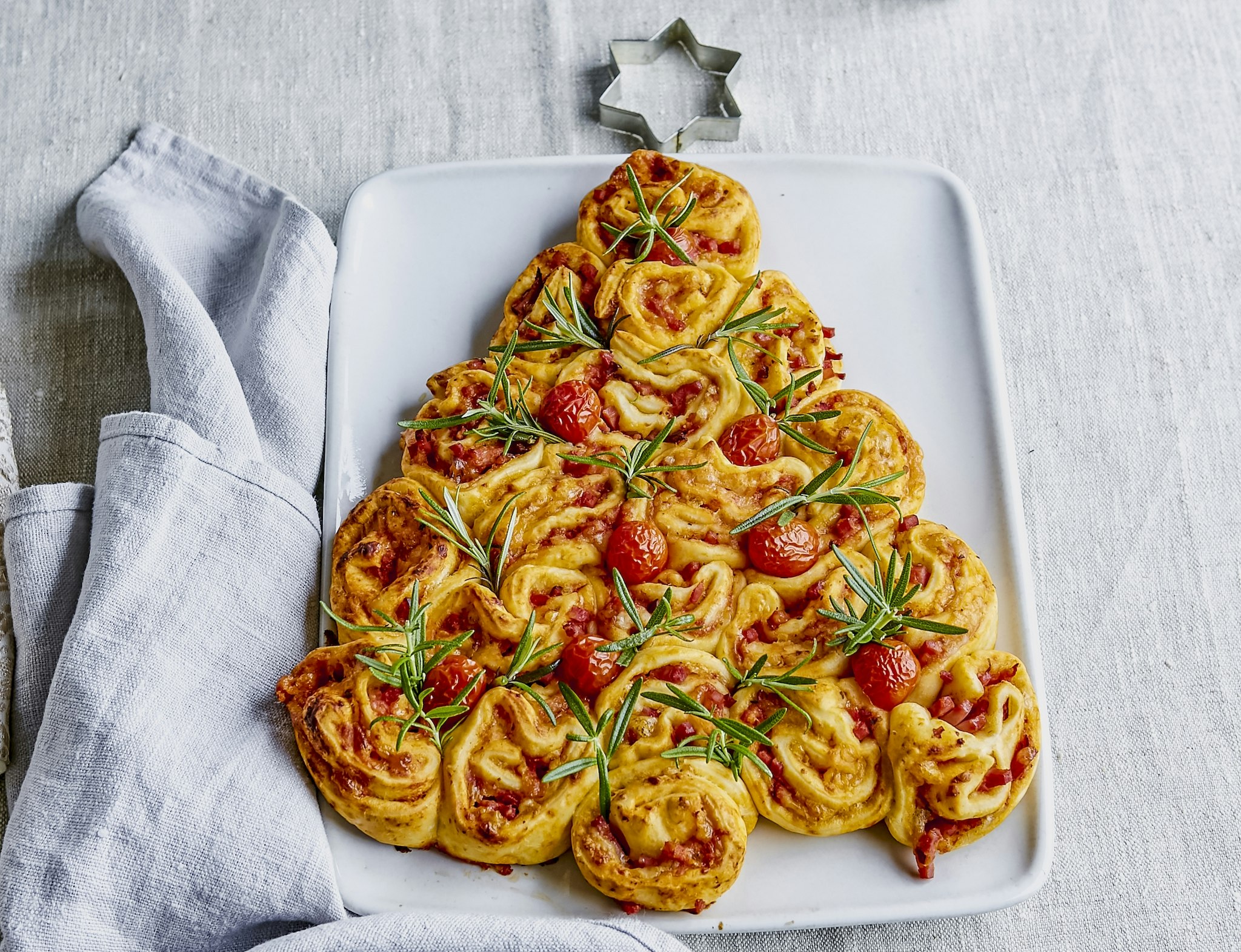 Adventsgran med läcker pizzasmak