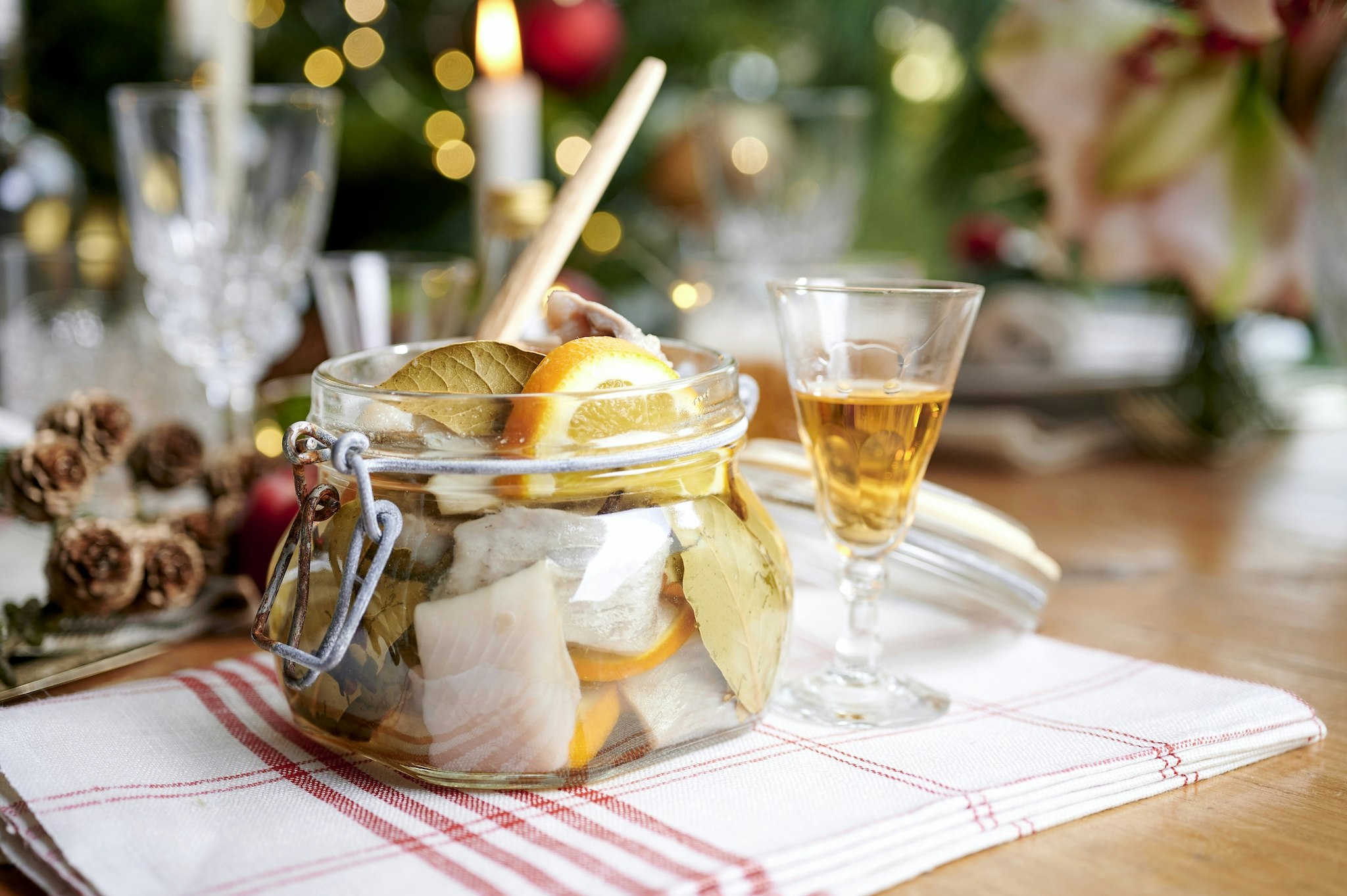 Julsill med citrus och kryddnejlika