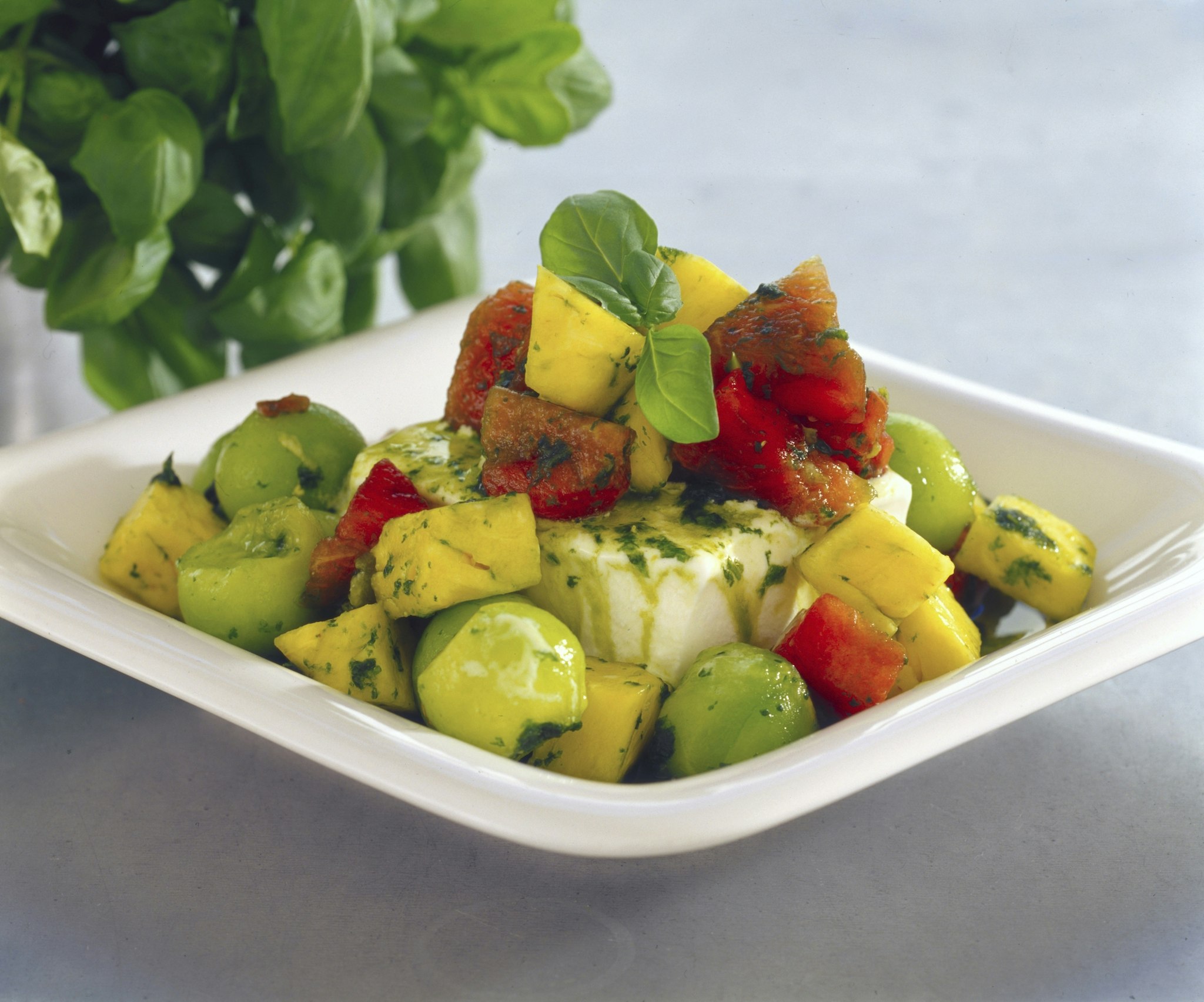 Friterad banan med vaniljglass