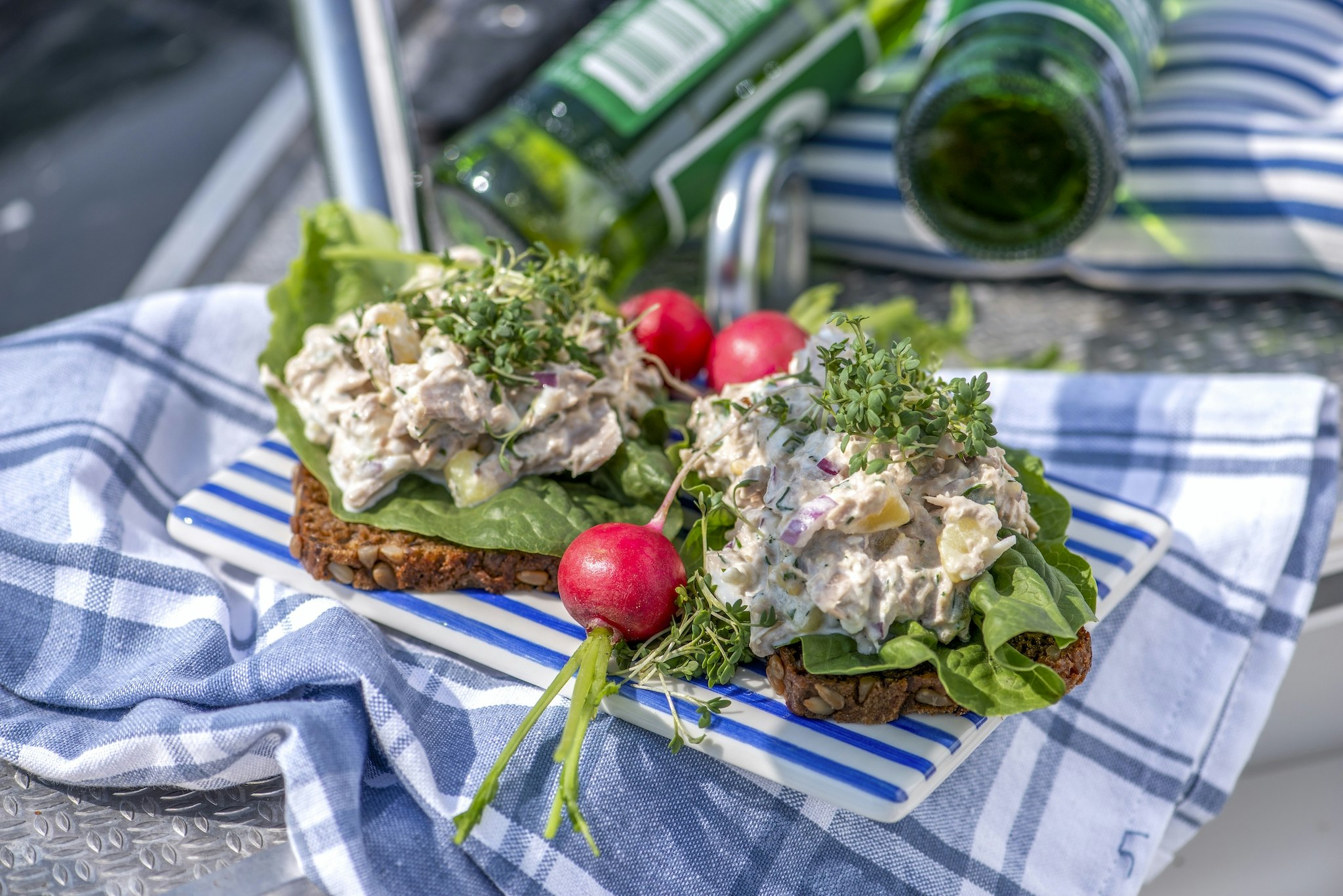 Båtmacka med tonfiskröra
