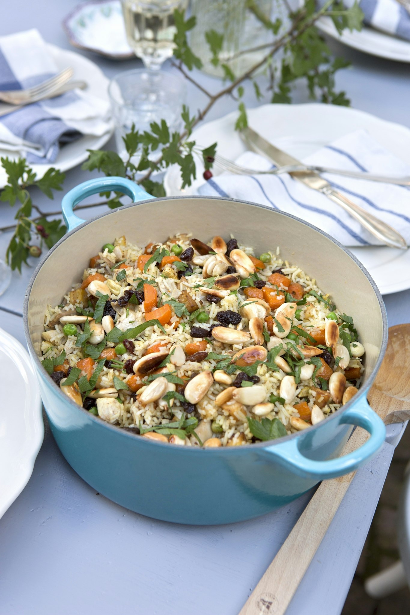 Pad thai med kyckling