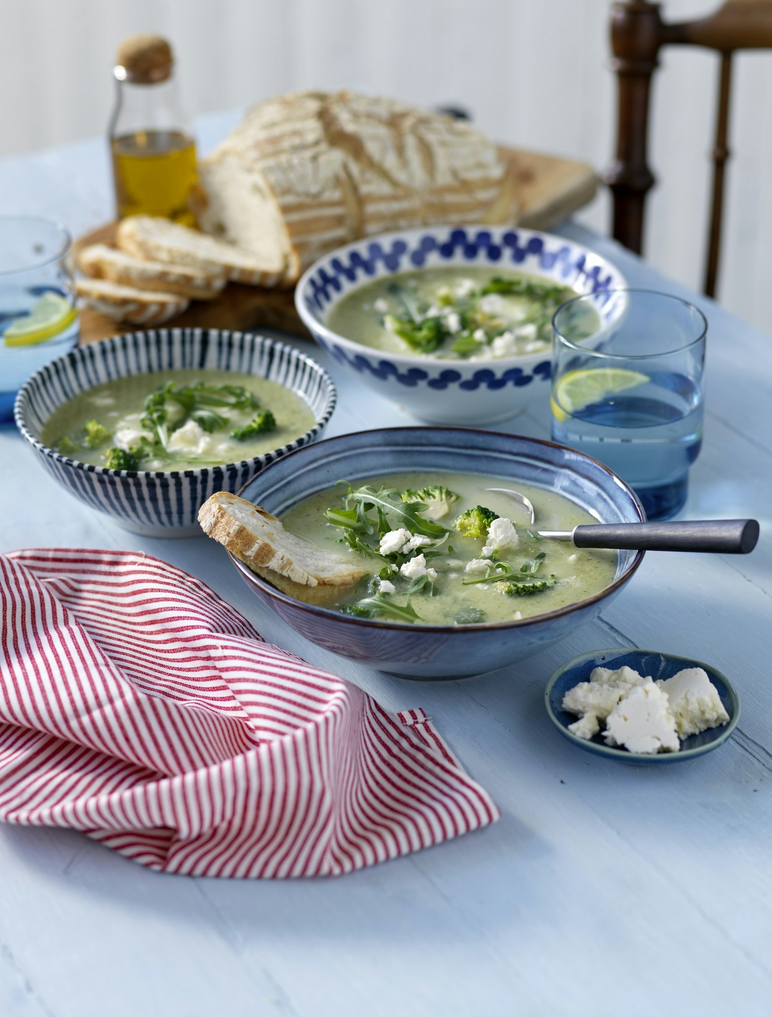 Broccolisoppa med ost