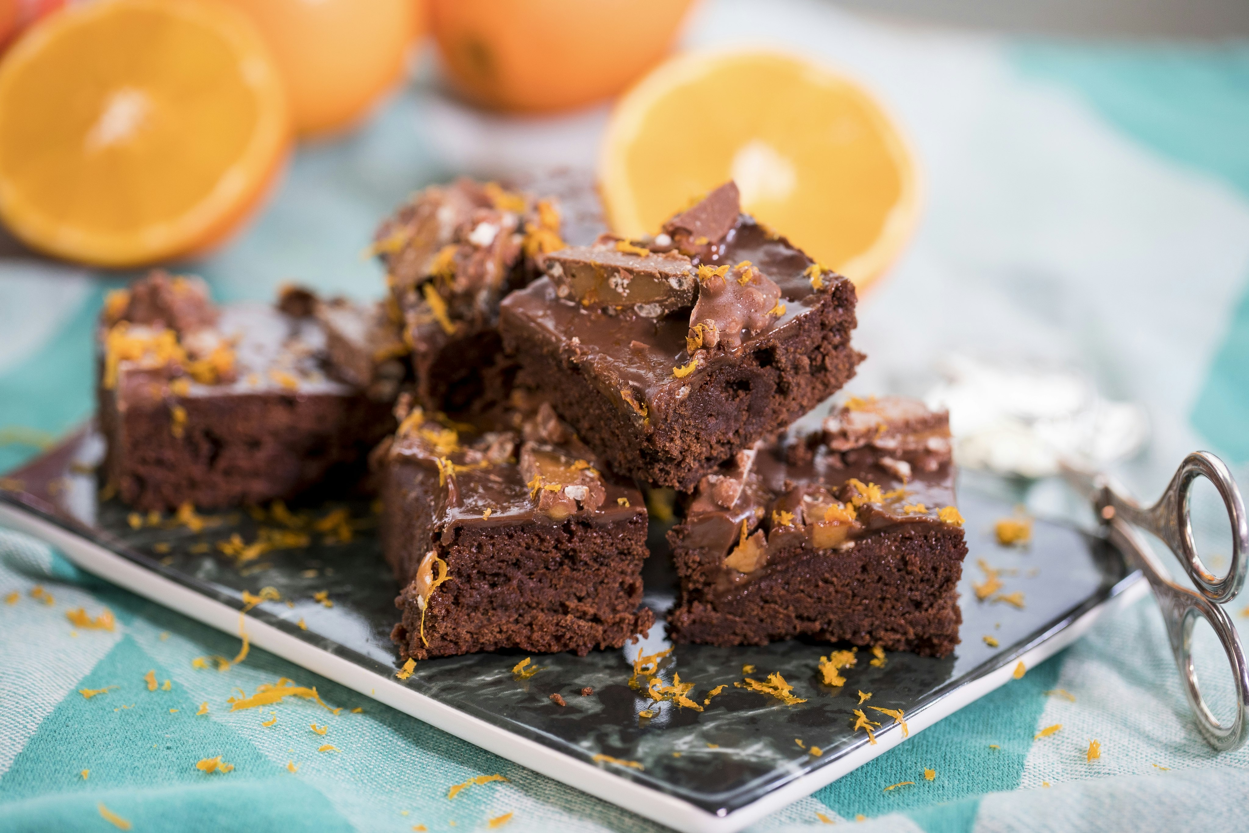 Chokladrutor med apelsin