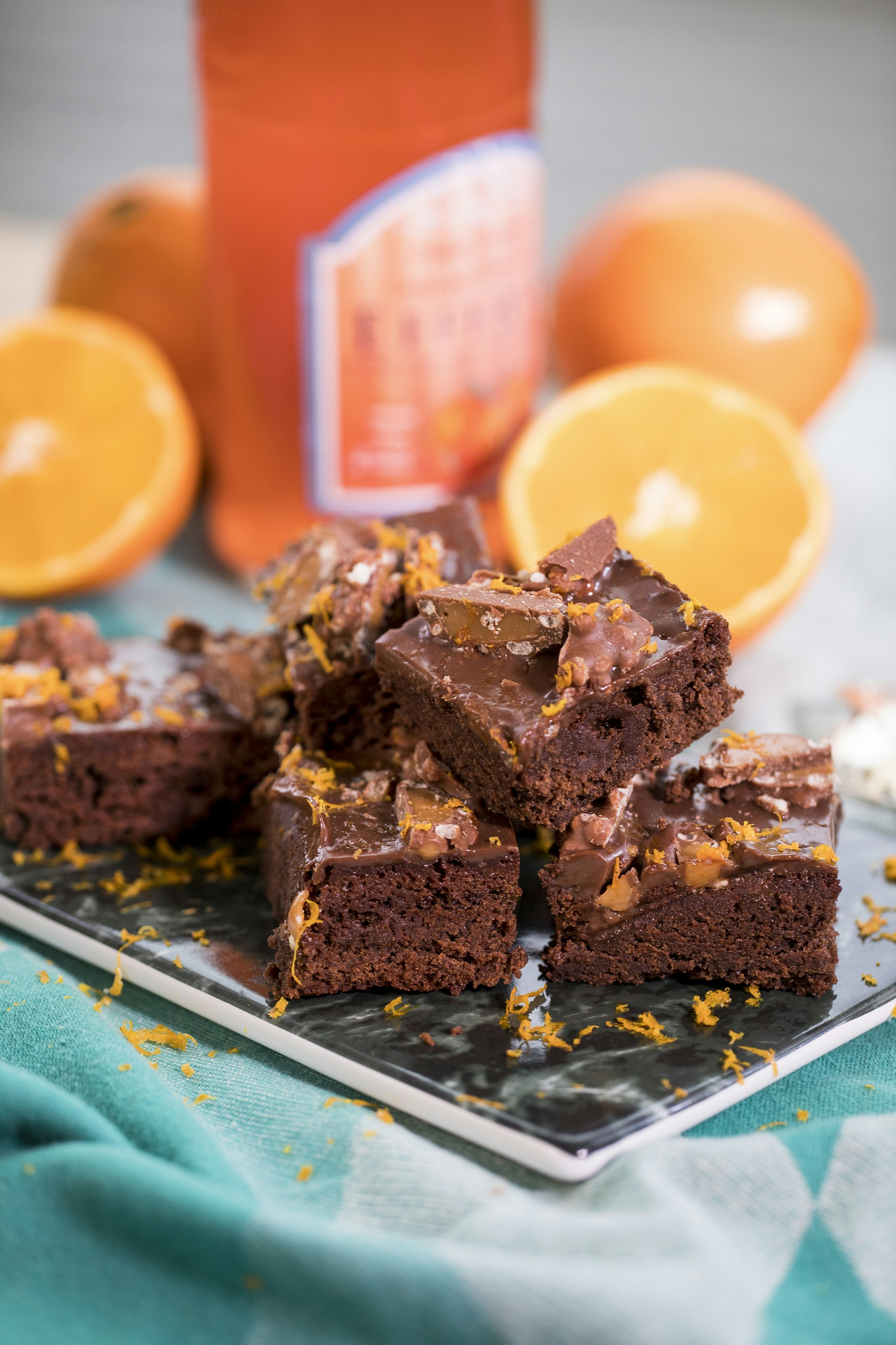 Chokladrutor med apelsin