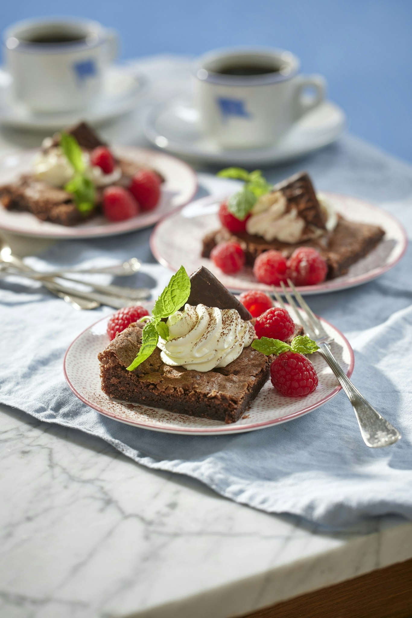 Chokladrutor med mintsmak