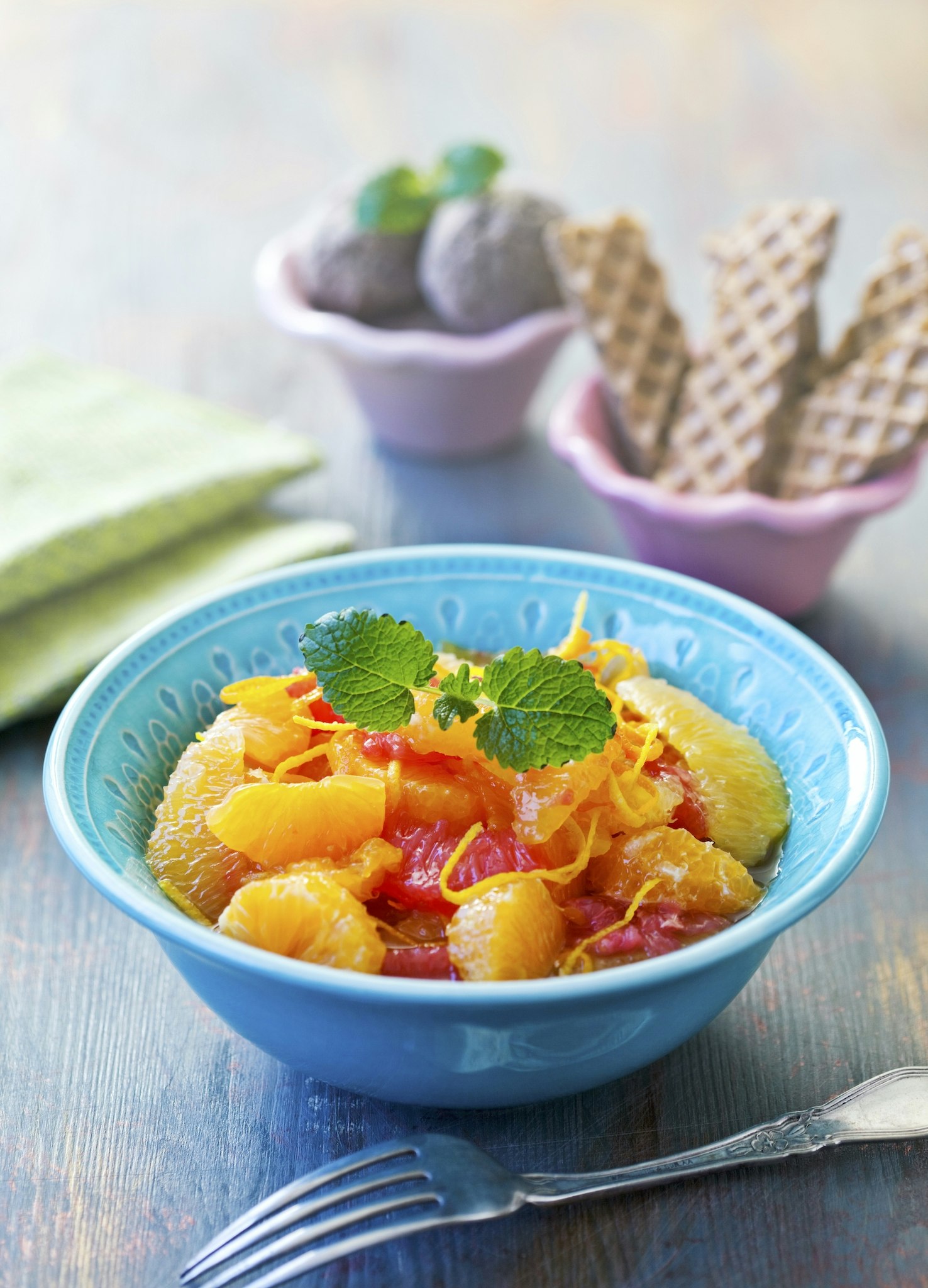 Marinerad citrussallad