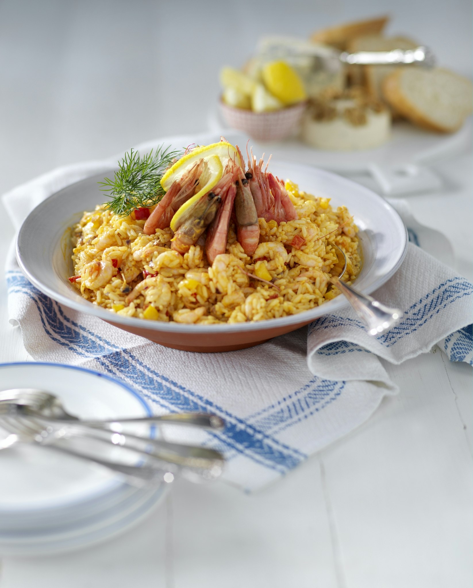 Currydoftande räkris