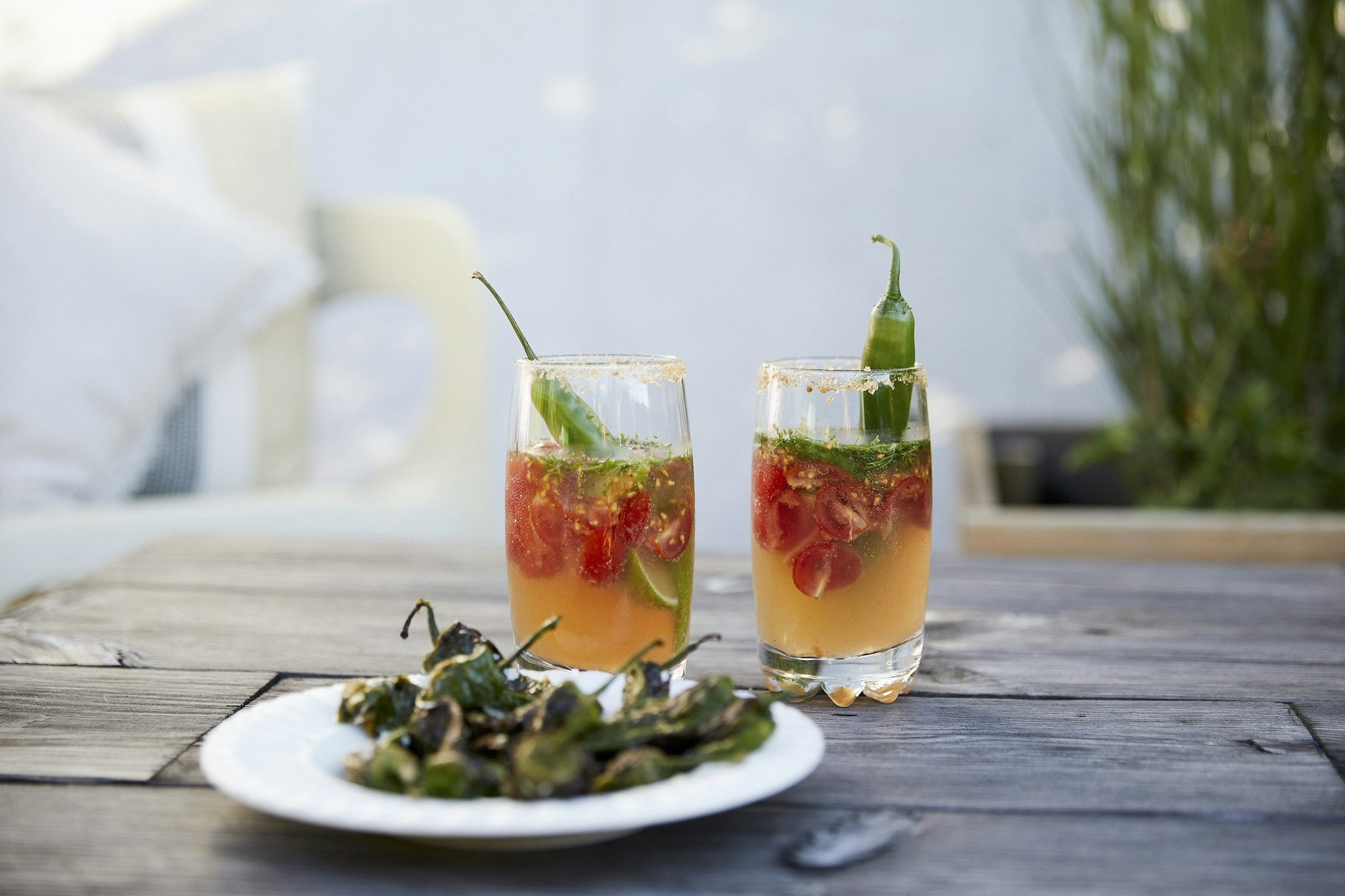 Diablo tomato gin and tonic