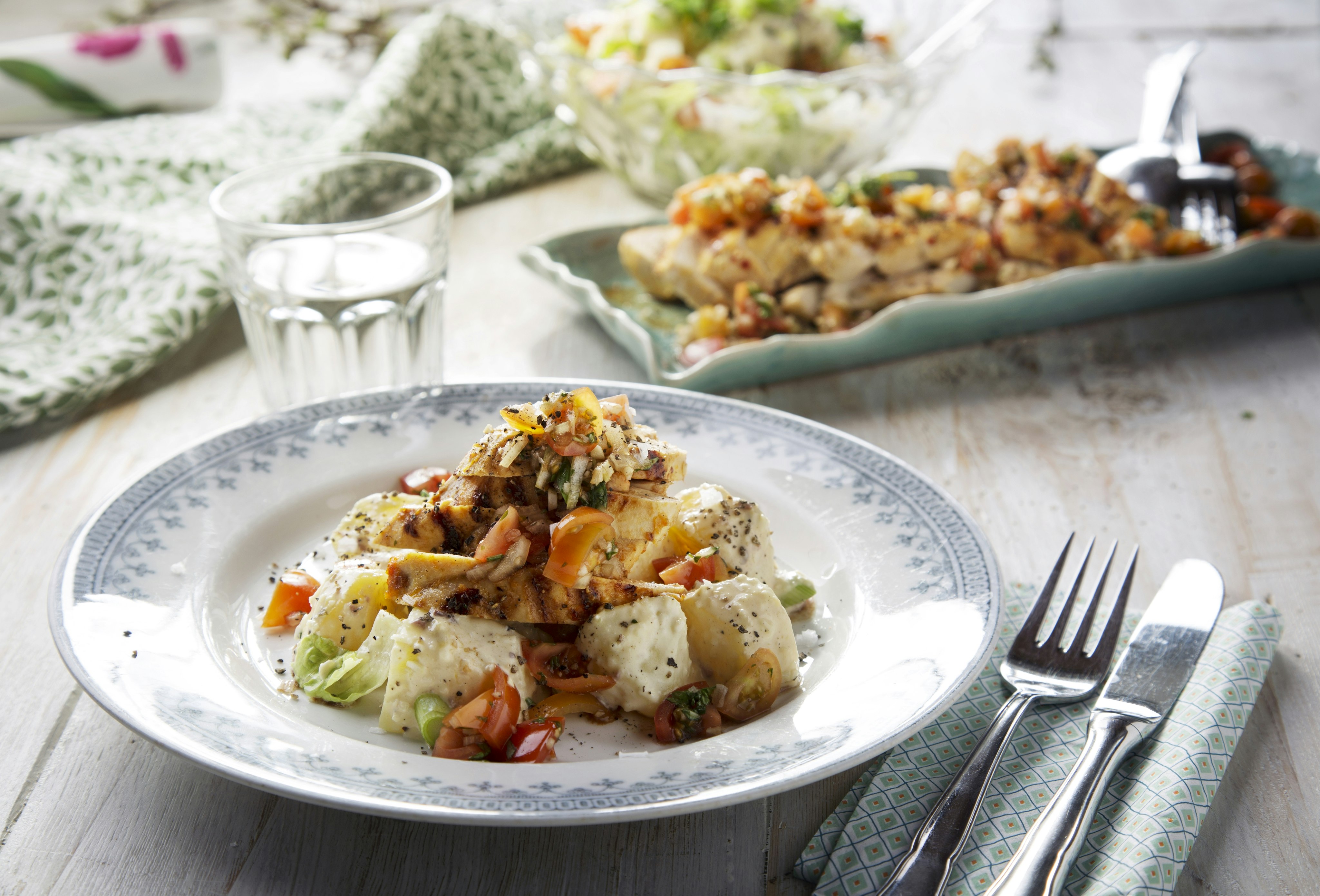 Dubbelmarinerad kycklingfilé med citron