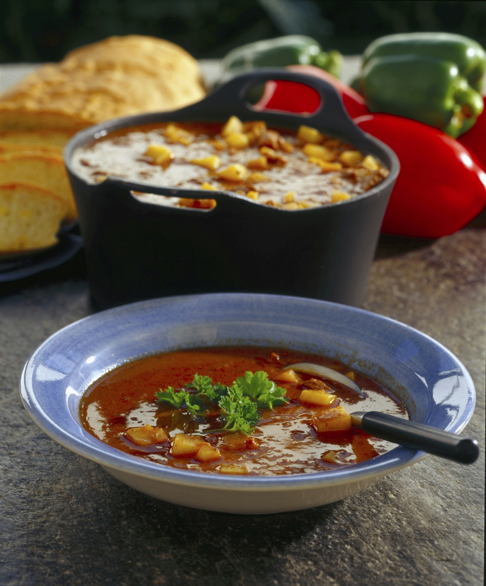 Färdigköpt soppa med potatis