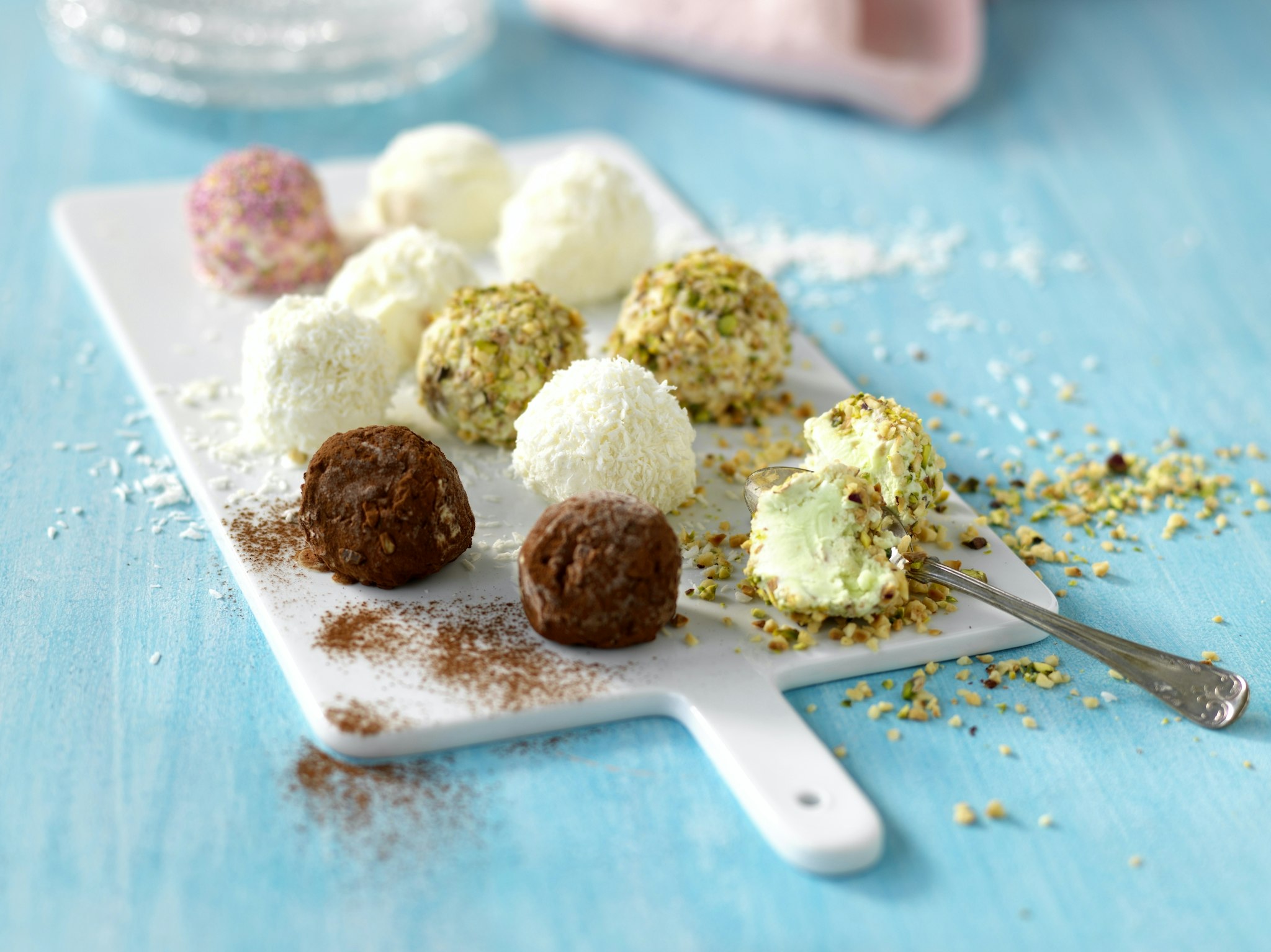 Glassbollar med strössel