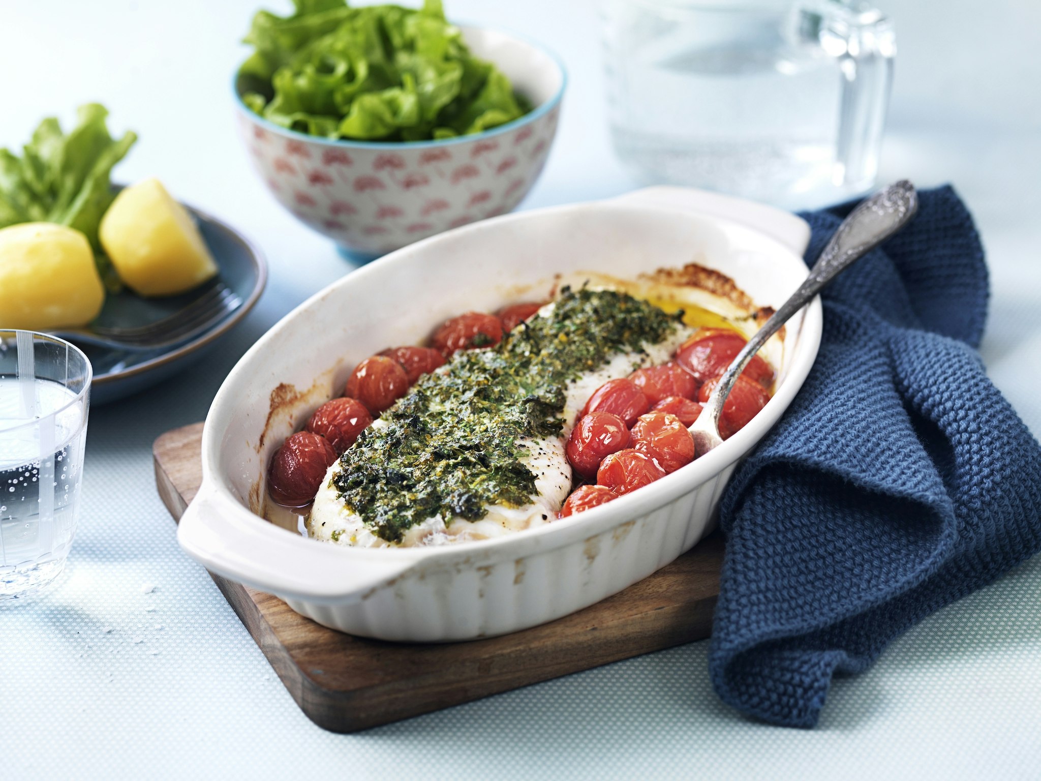 Gremolatabakad torskfilé