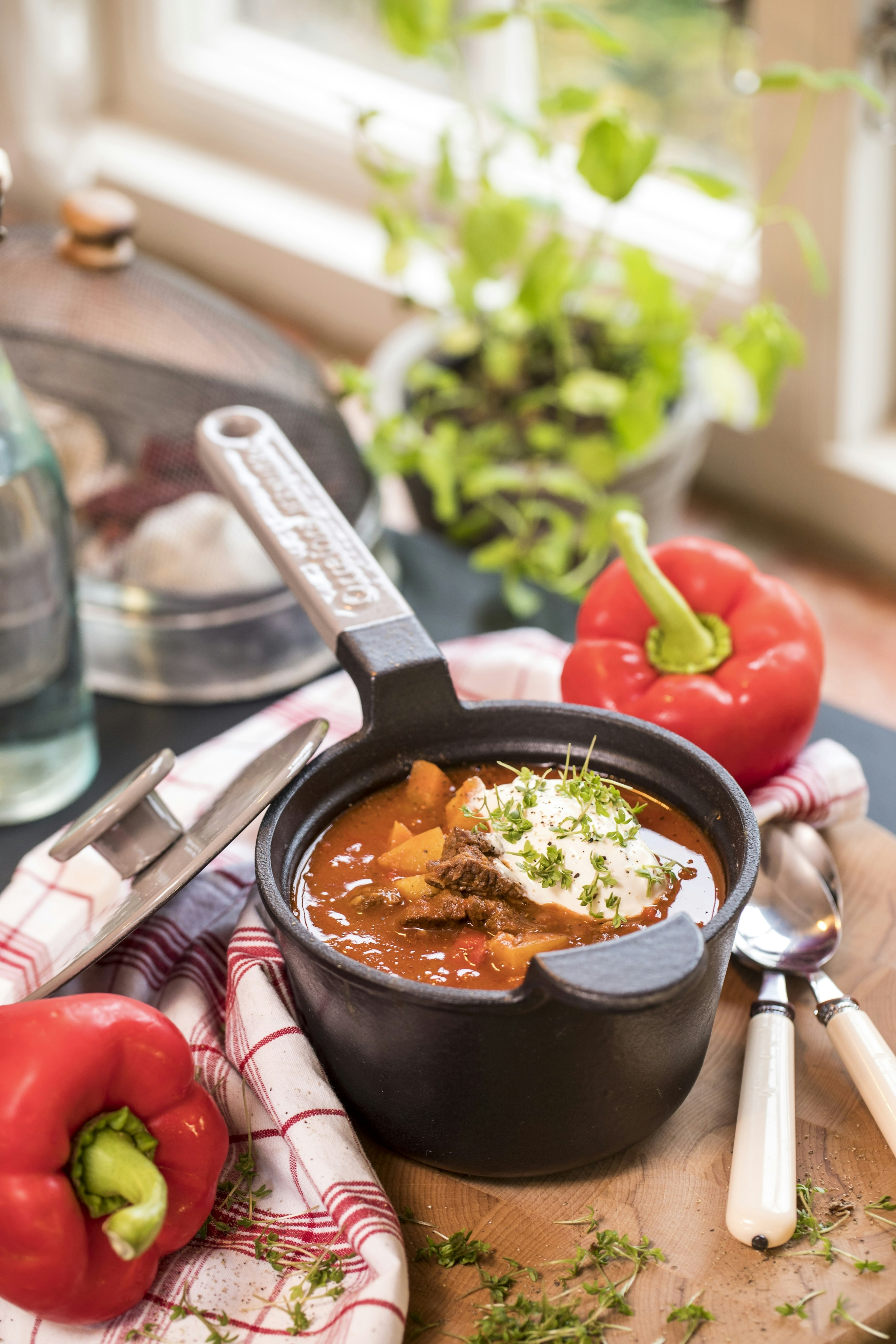 Gulaschsoppa som i Ungern