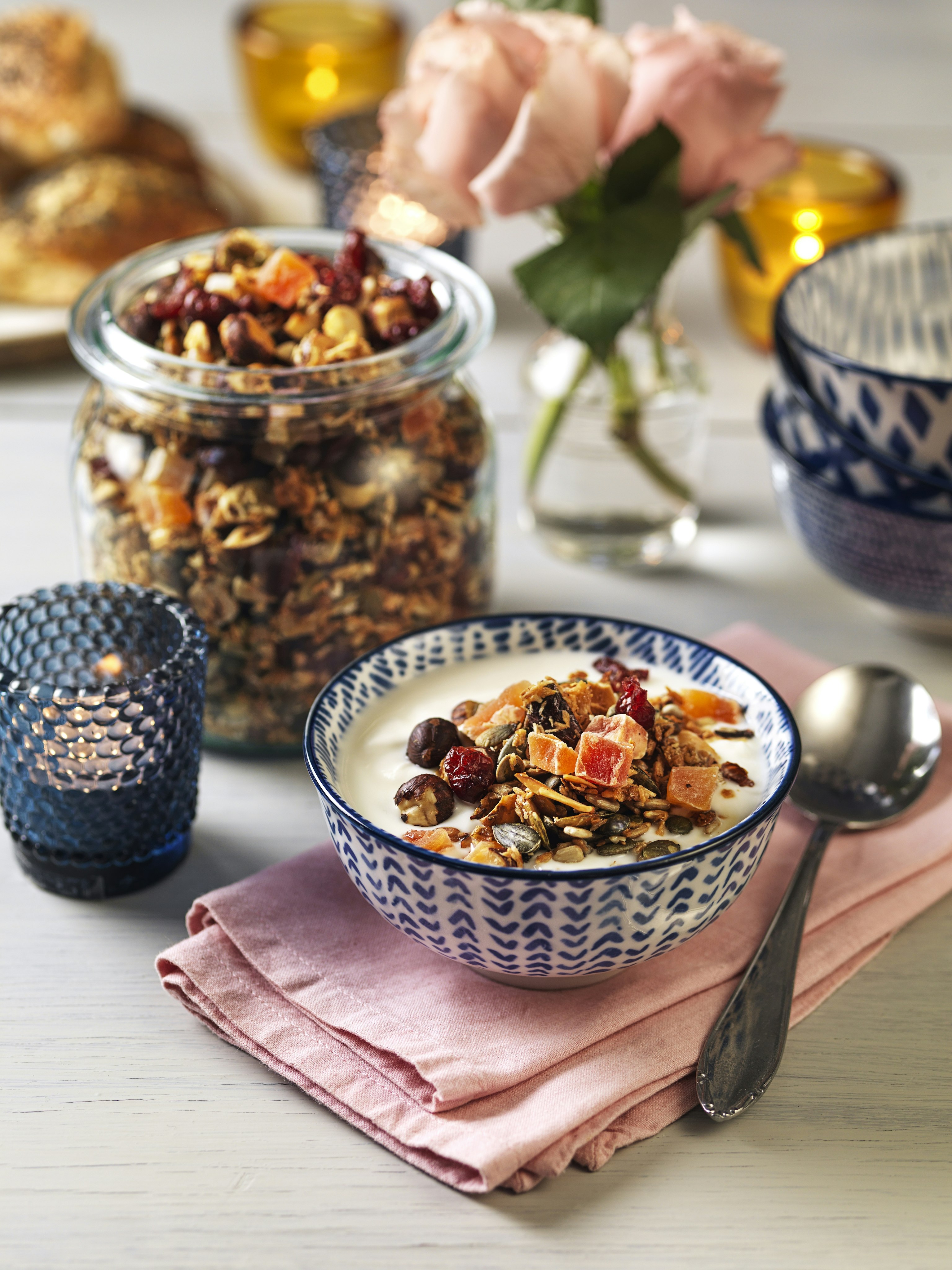 Hemgjord granola