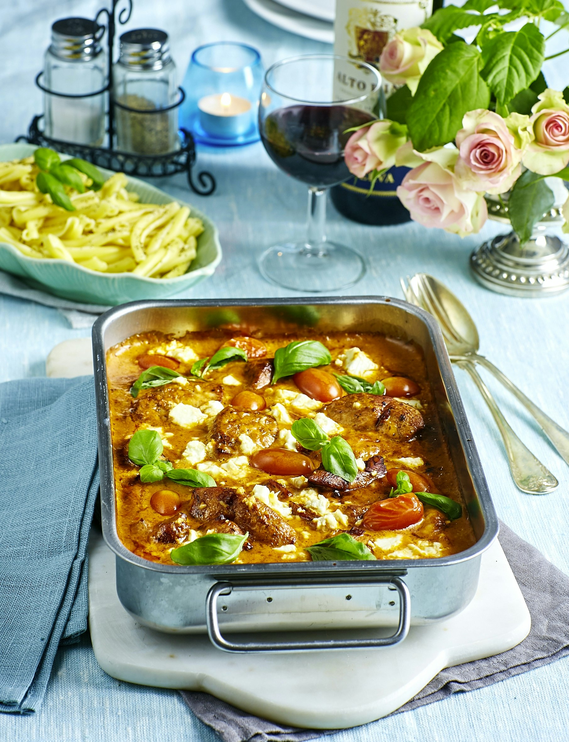 Kyckling Cacciatore – italiensk kycklinggryta