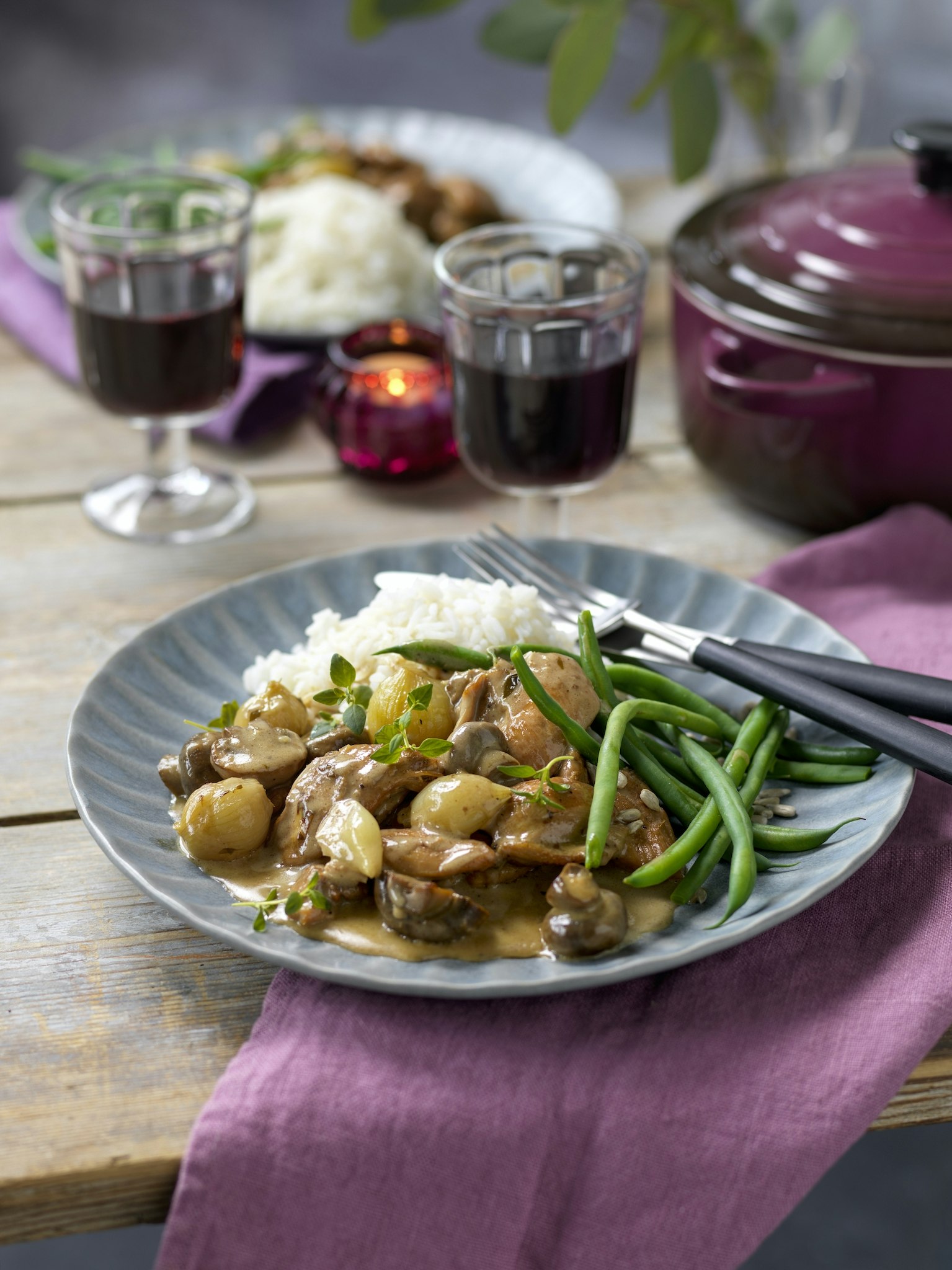 Kyckling Cacciatore – italiensk kycklinggryta