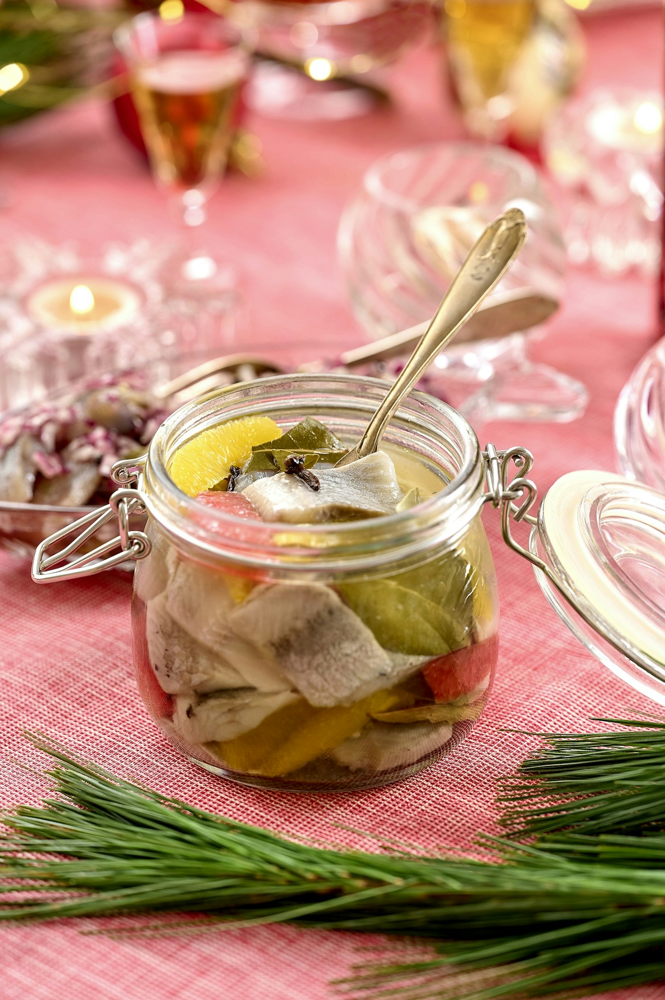 Julsill med citrus och kryddnejlika