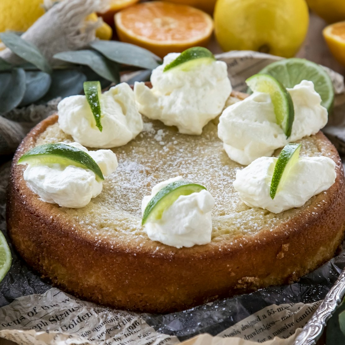 Kladdkaka Med Lime Och Vit Choklad