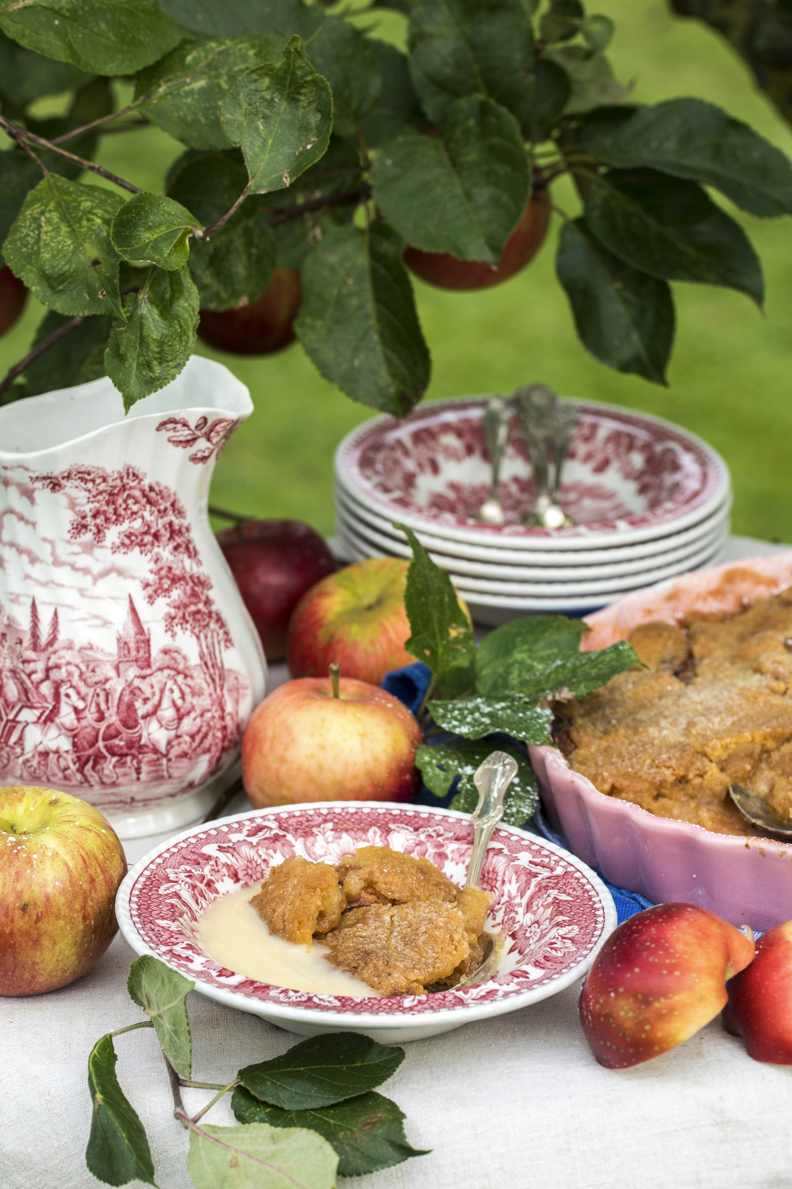 Klassisk äpplesmulpaj