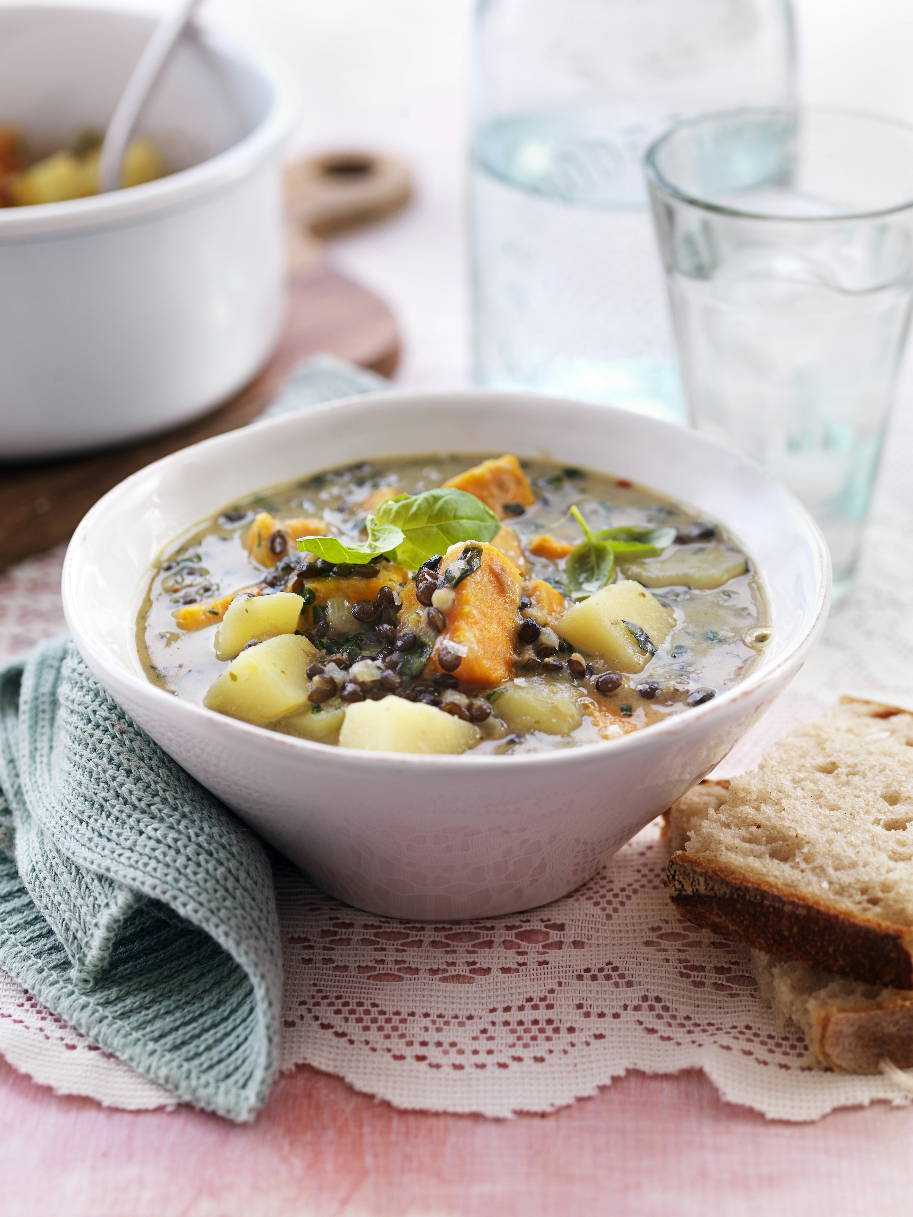 Kokosdoftande linsgryta