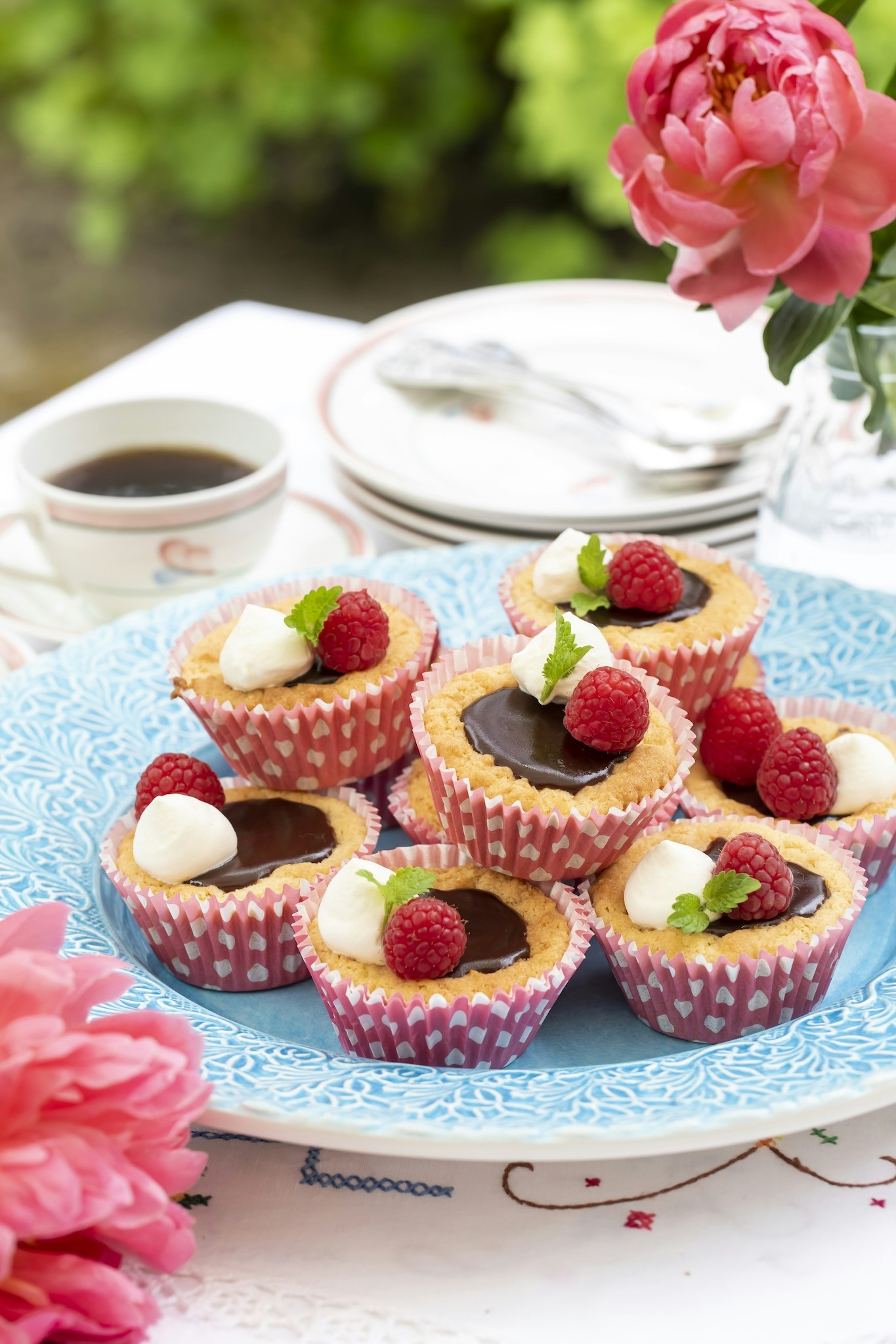 Kolabakelser med hallon