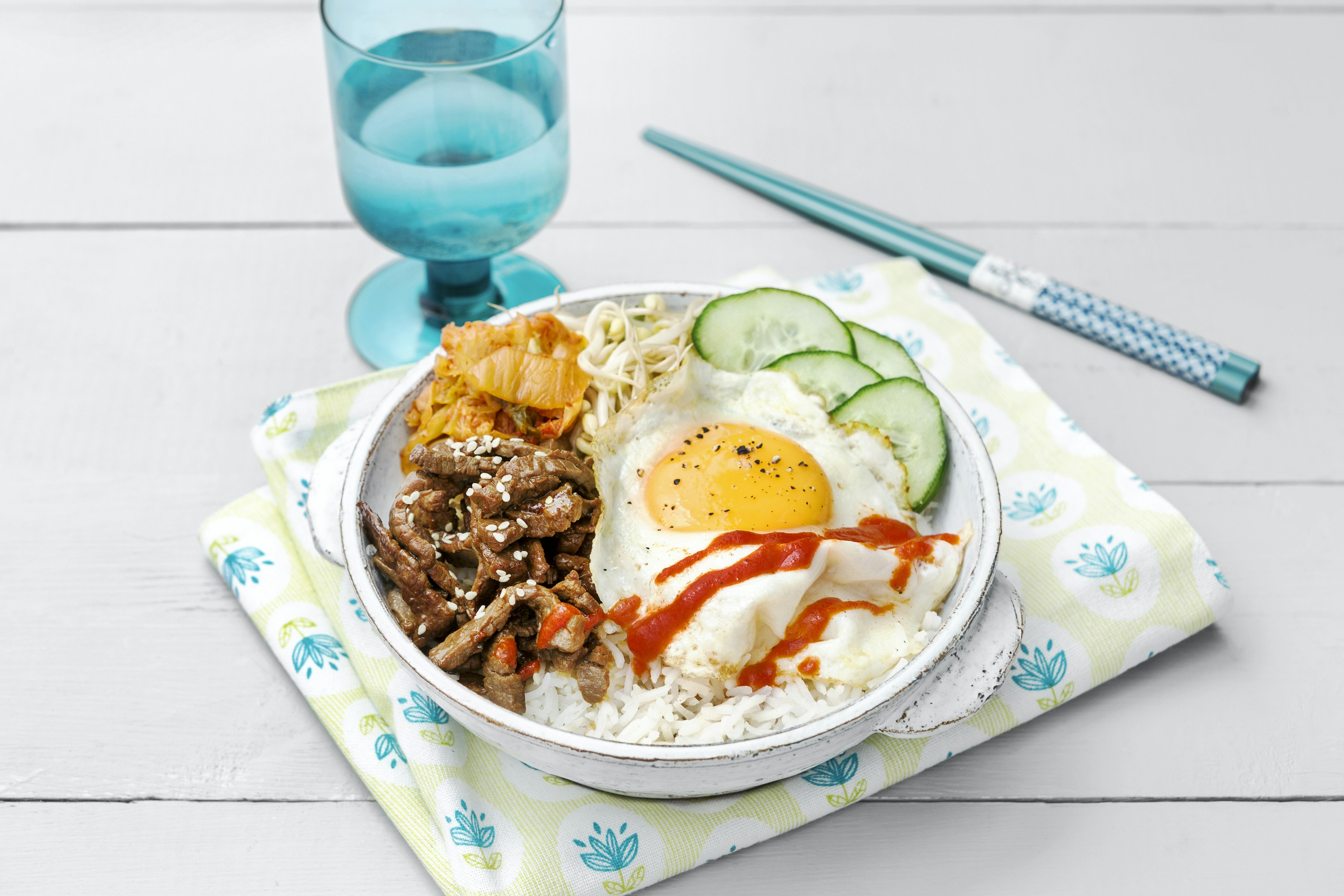 Koreansk bibimbap