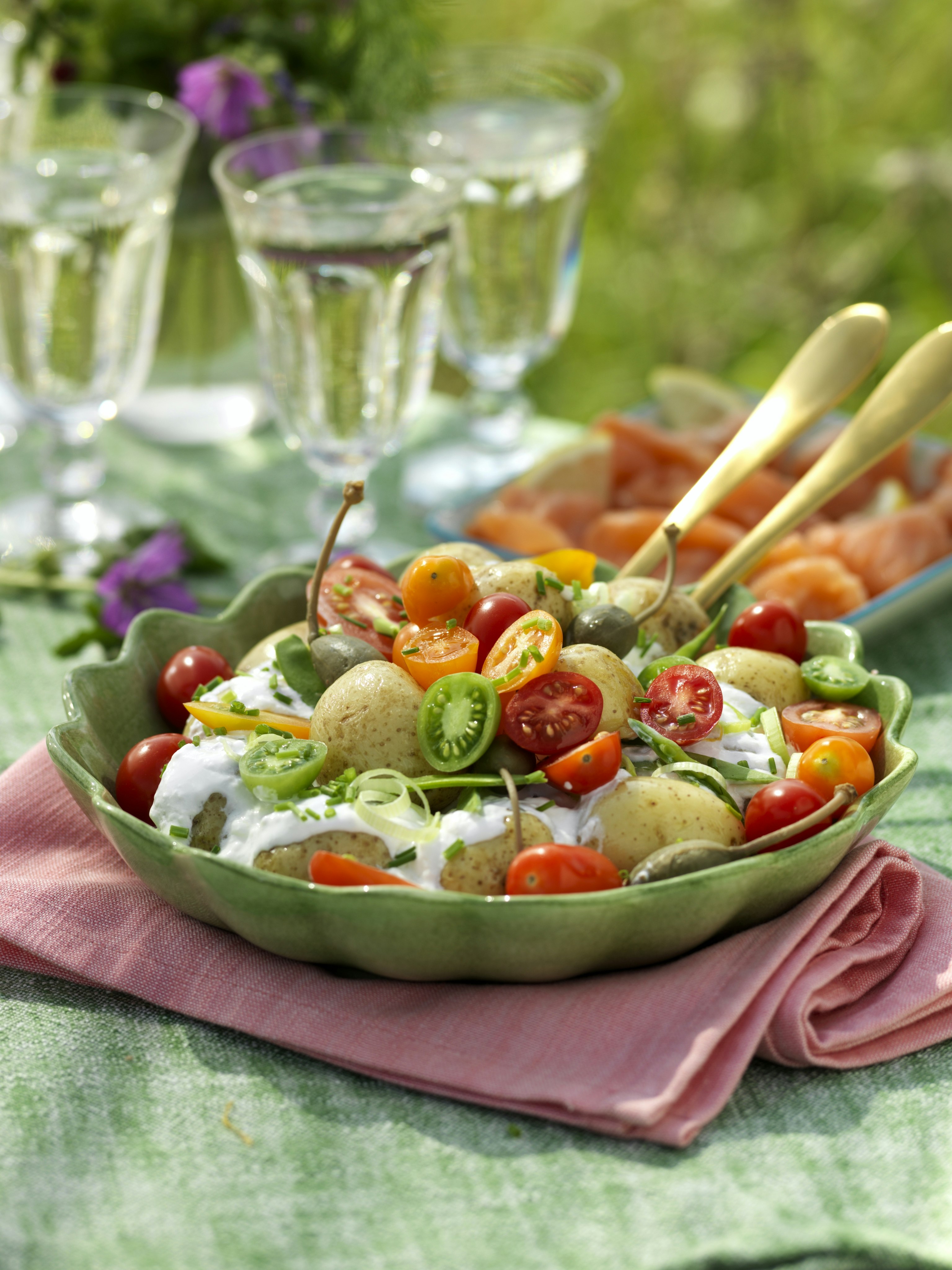 Krämig potatissallad med senap