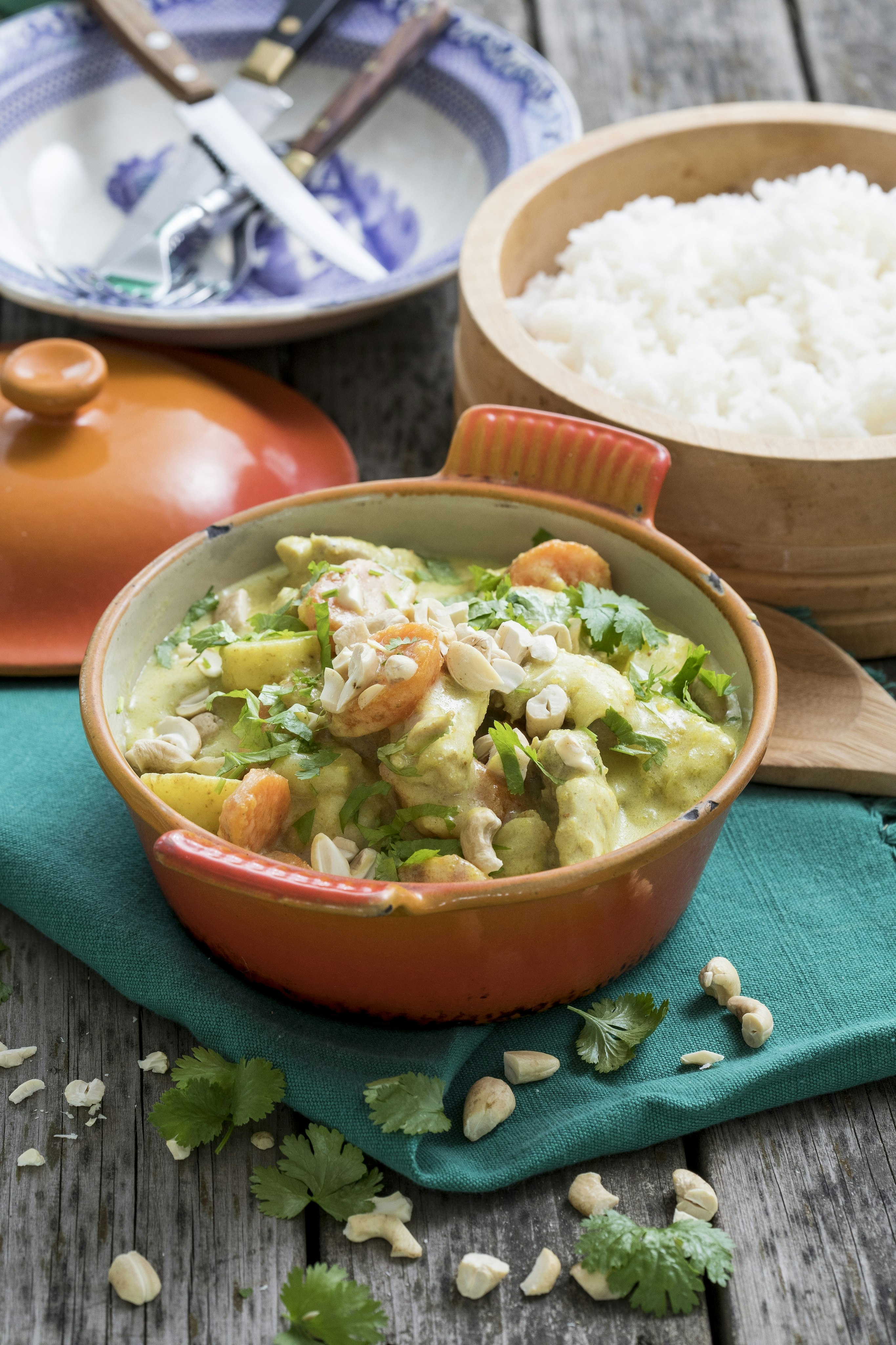 Flygande Jacob med curry