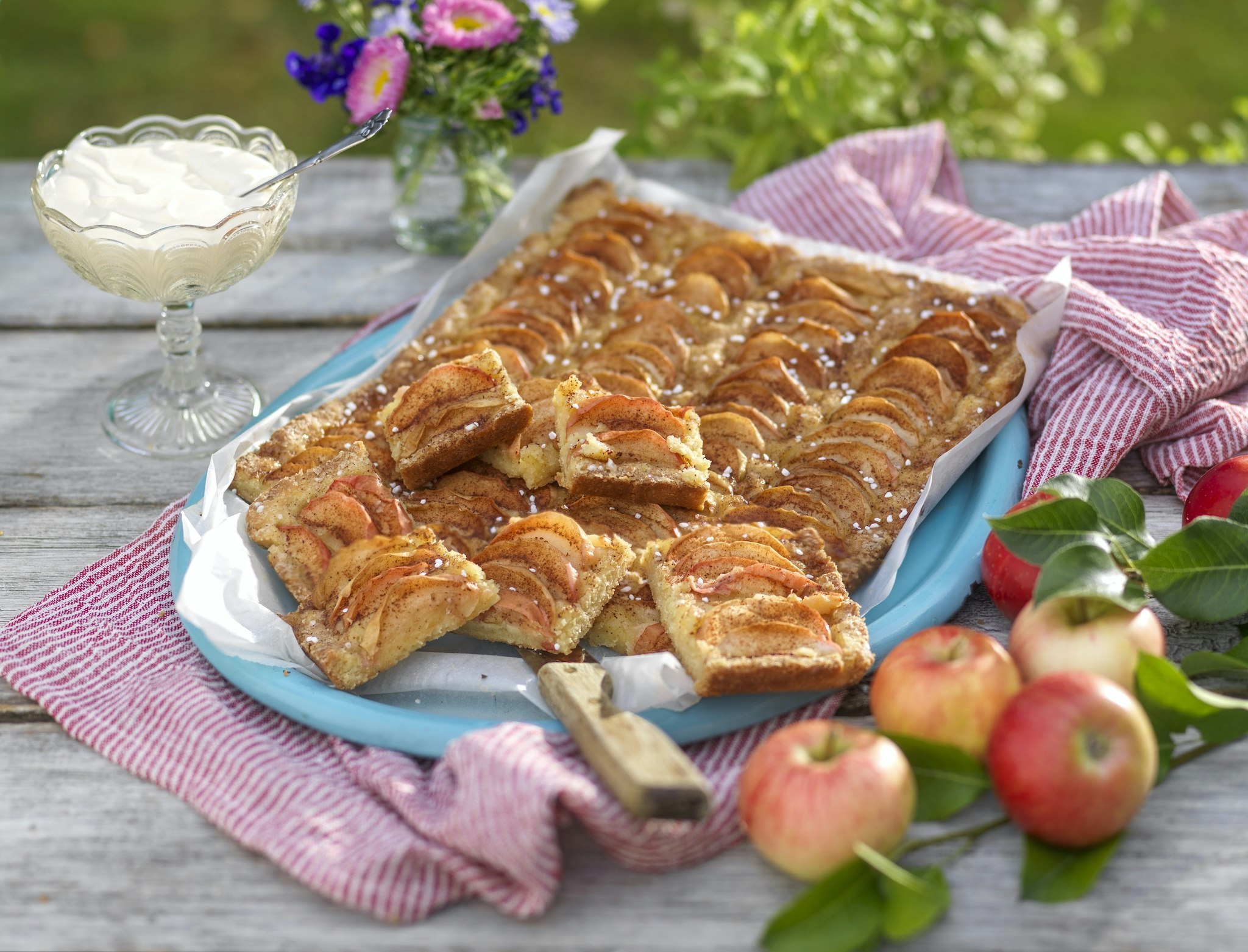 Långpannerutor med citron och lime