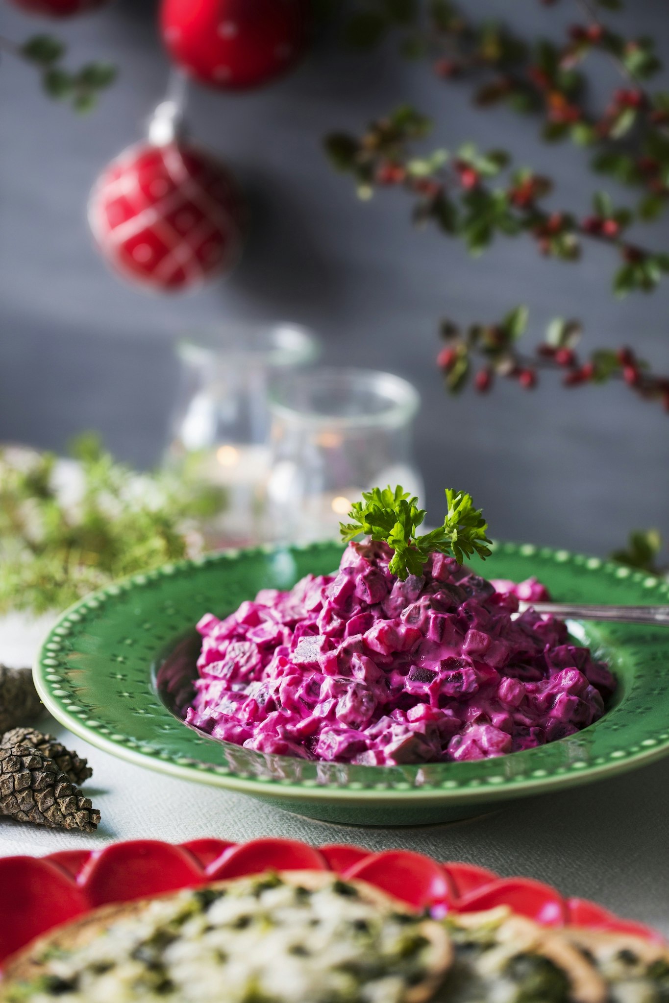 Lätt rödbetssallad med turkisk yoghurt