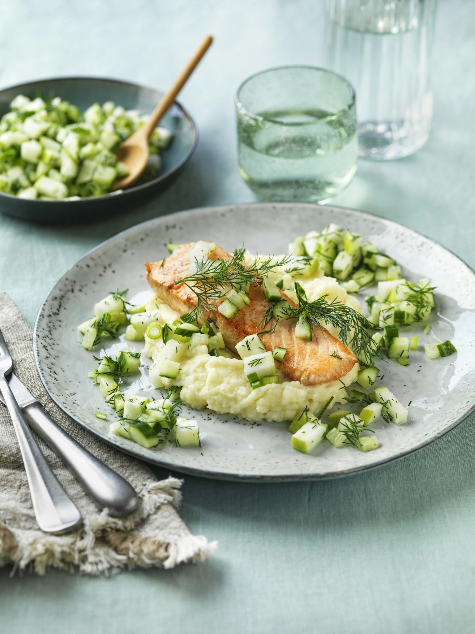 Lax med potatis- och palsternacksmos