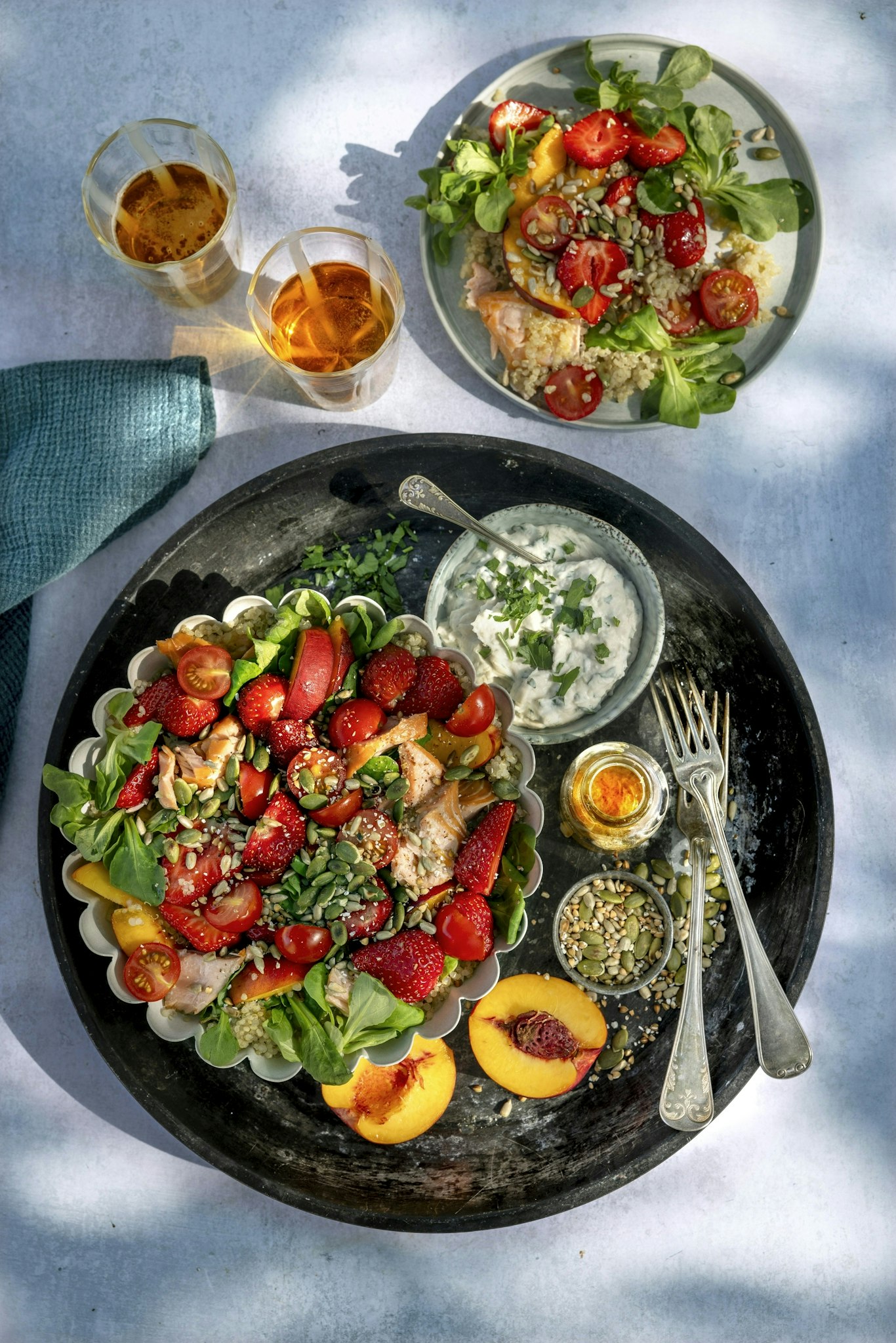 Sallader – enkla, matiga & lyxiga