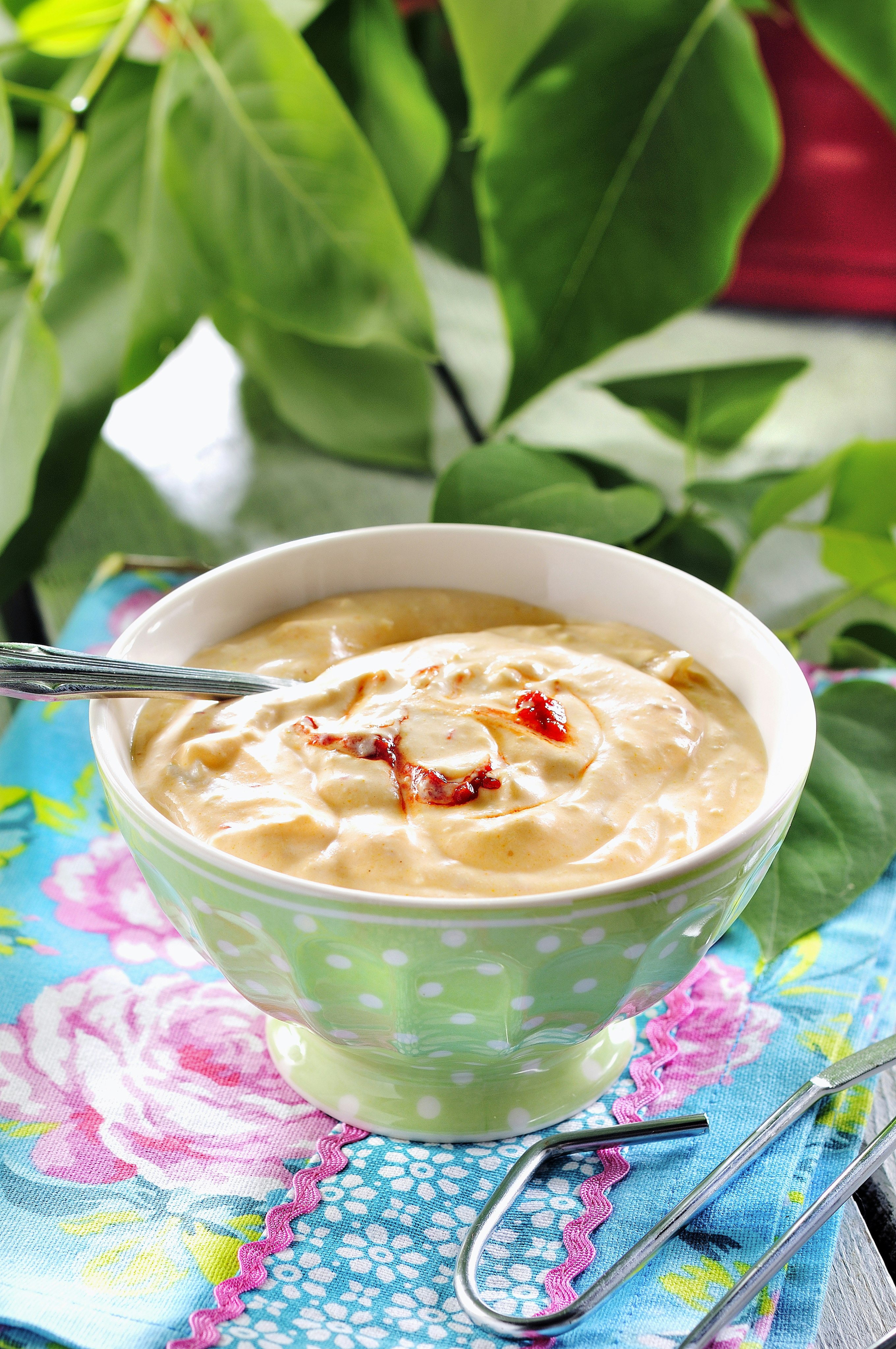 Mangoraja med curry och sambal