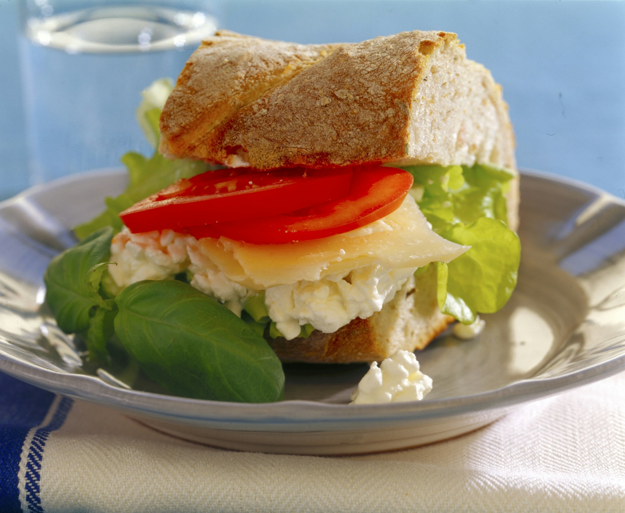 Mättande italiensk macka