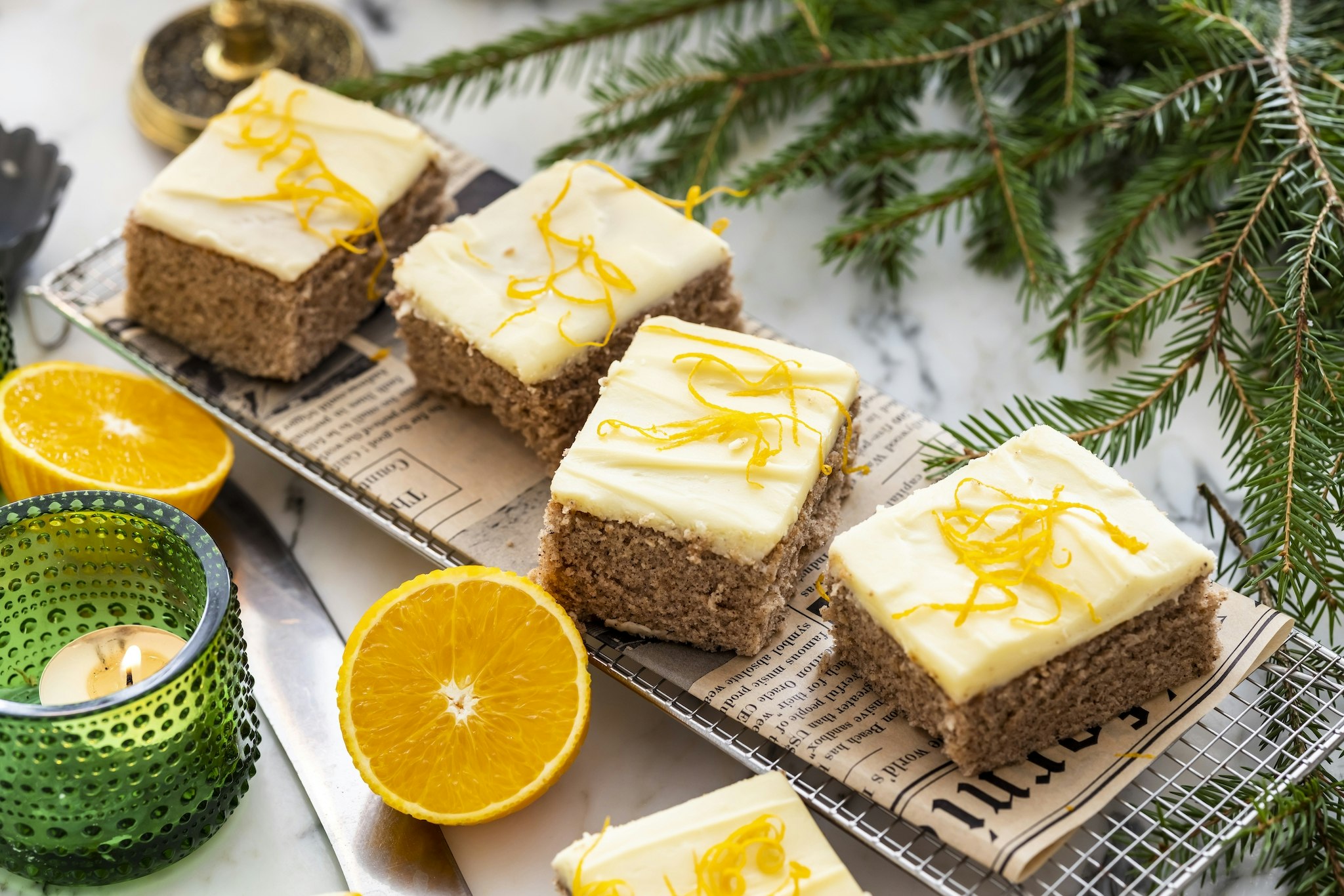 Mjuk pepparkaka med frosting