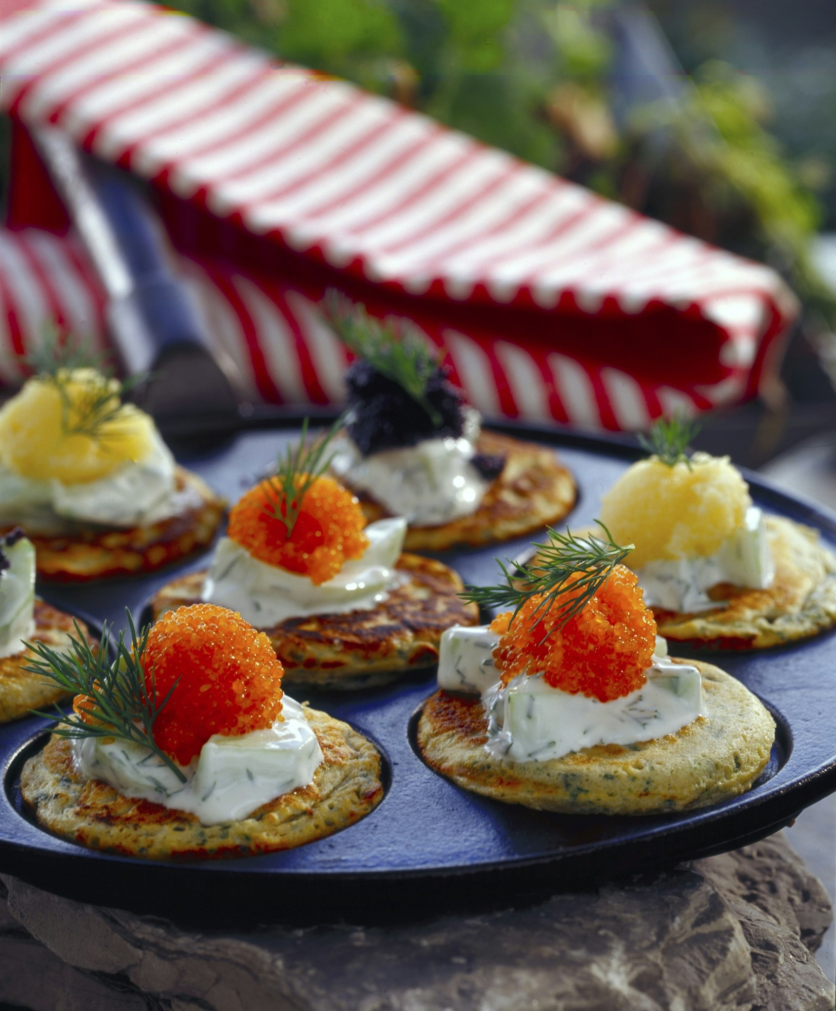 Blinier med laxröra