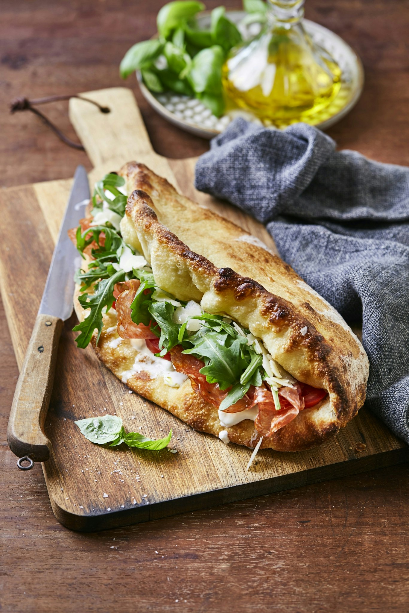 Panuozzo – italiensk pizzasmörgås