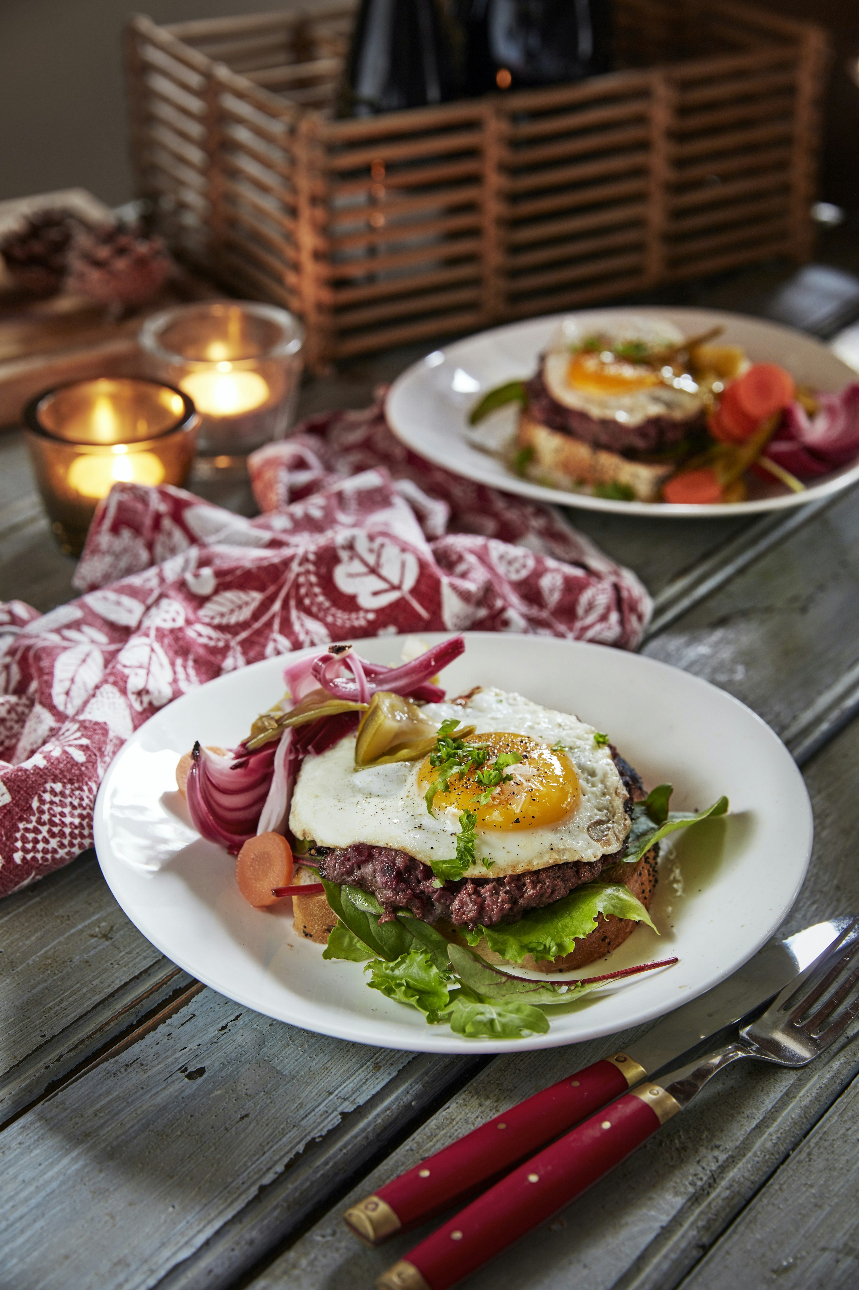 Parisare på surdegsbröd