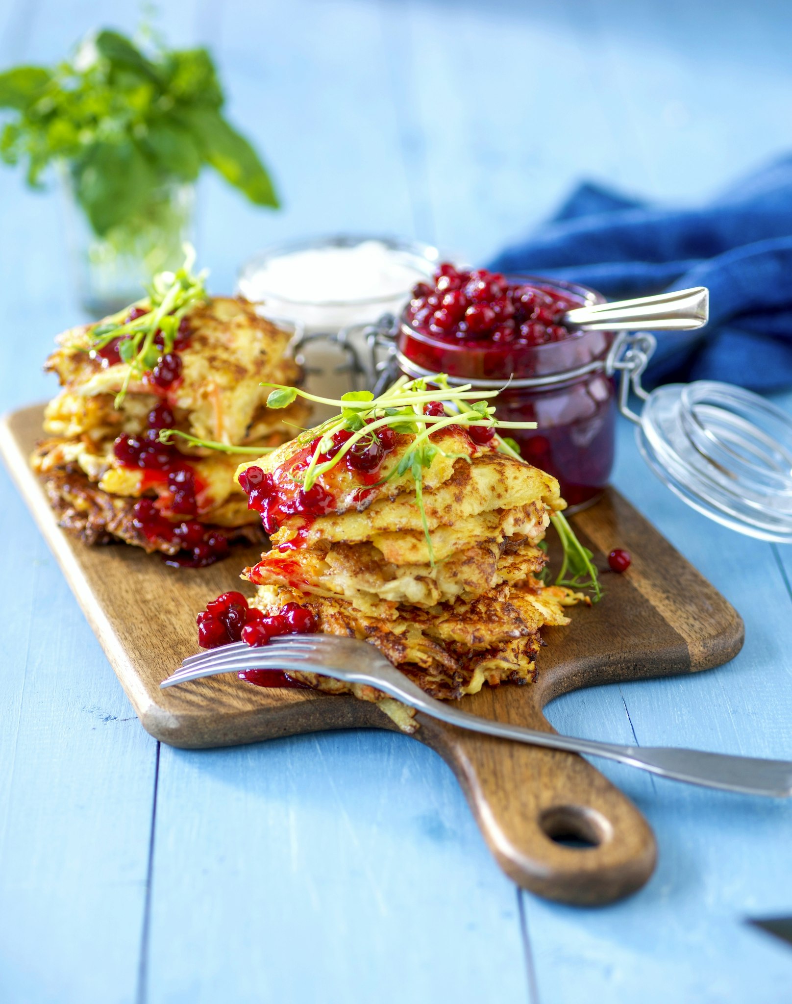 Raggmunkar med västerbottensost