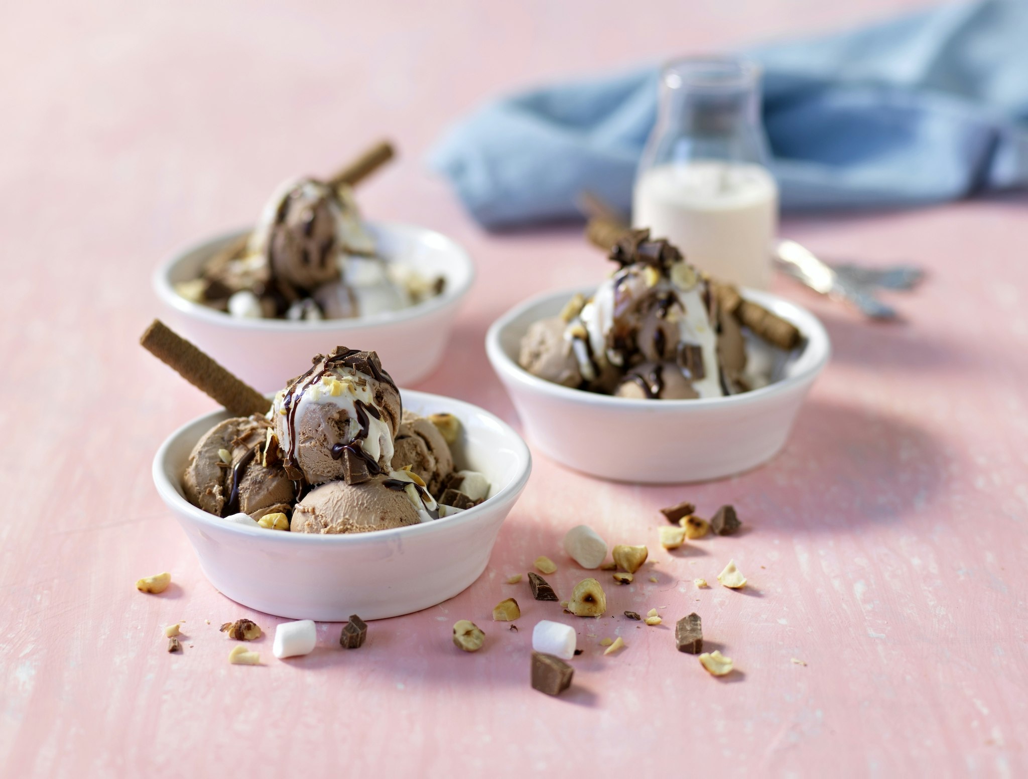 Rocky road sundae