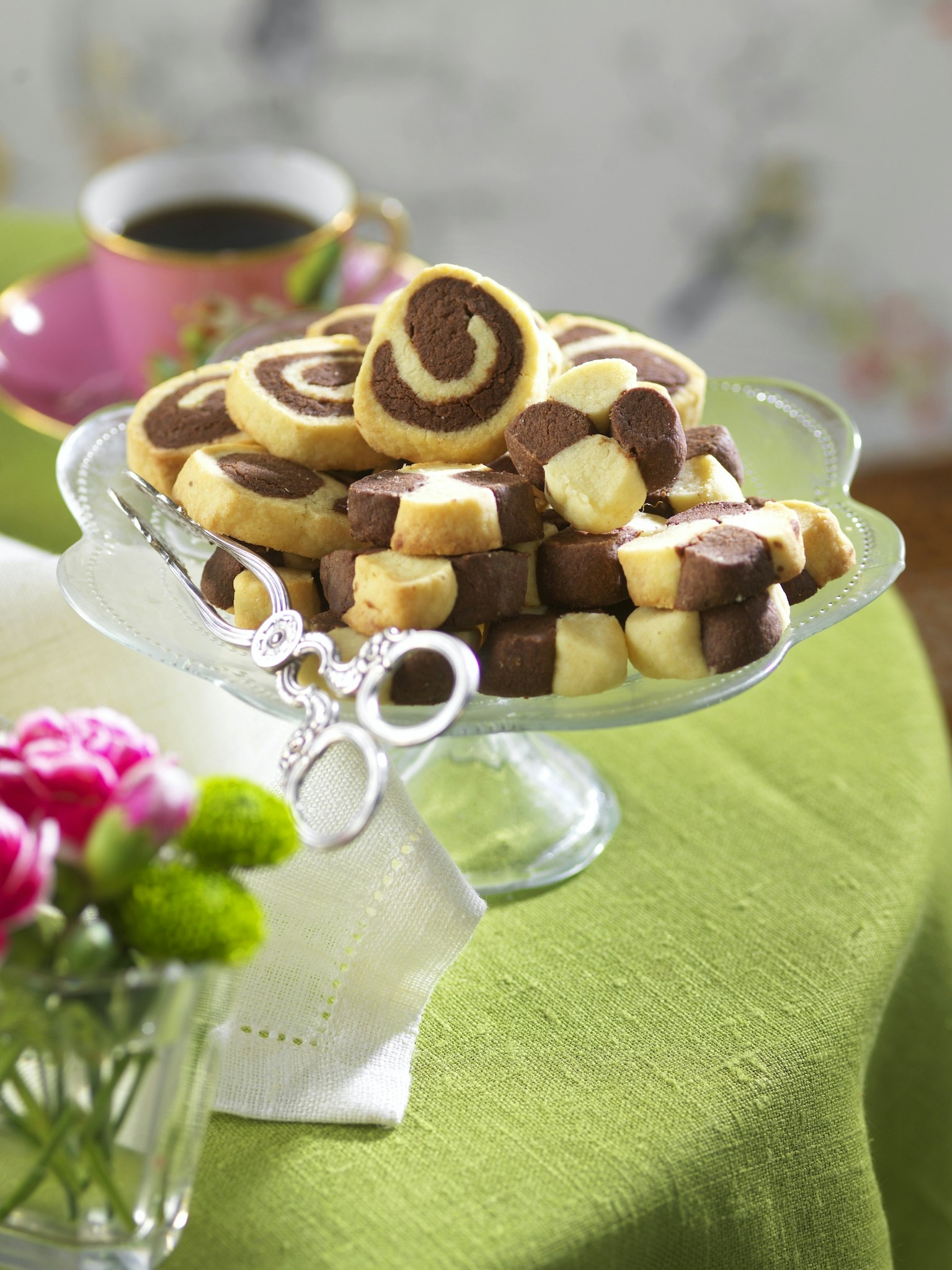 Schackrutor och chokladsnurror