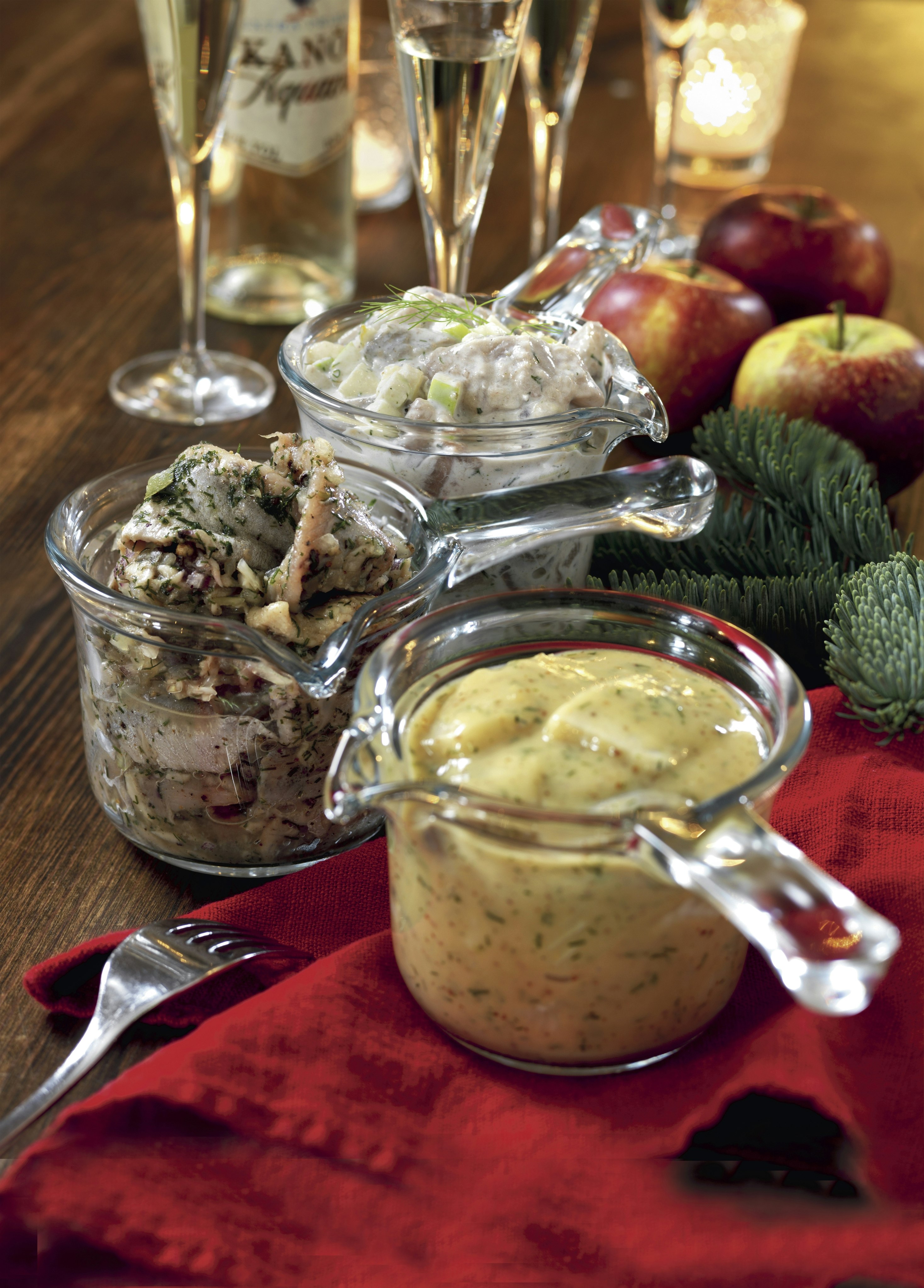 Senapssill med olja och dill