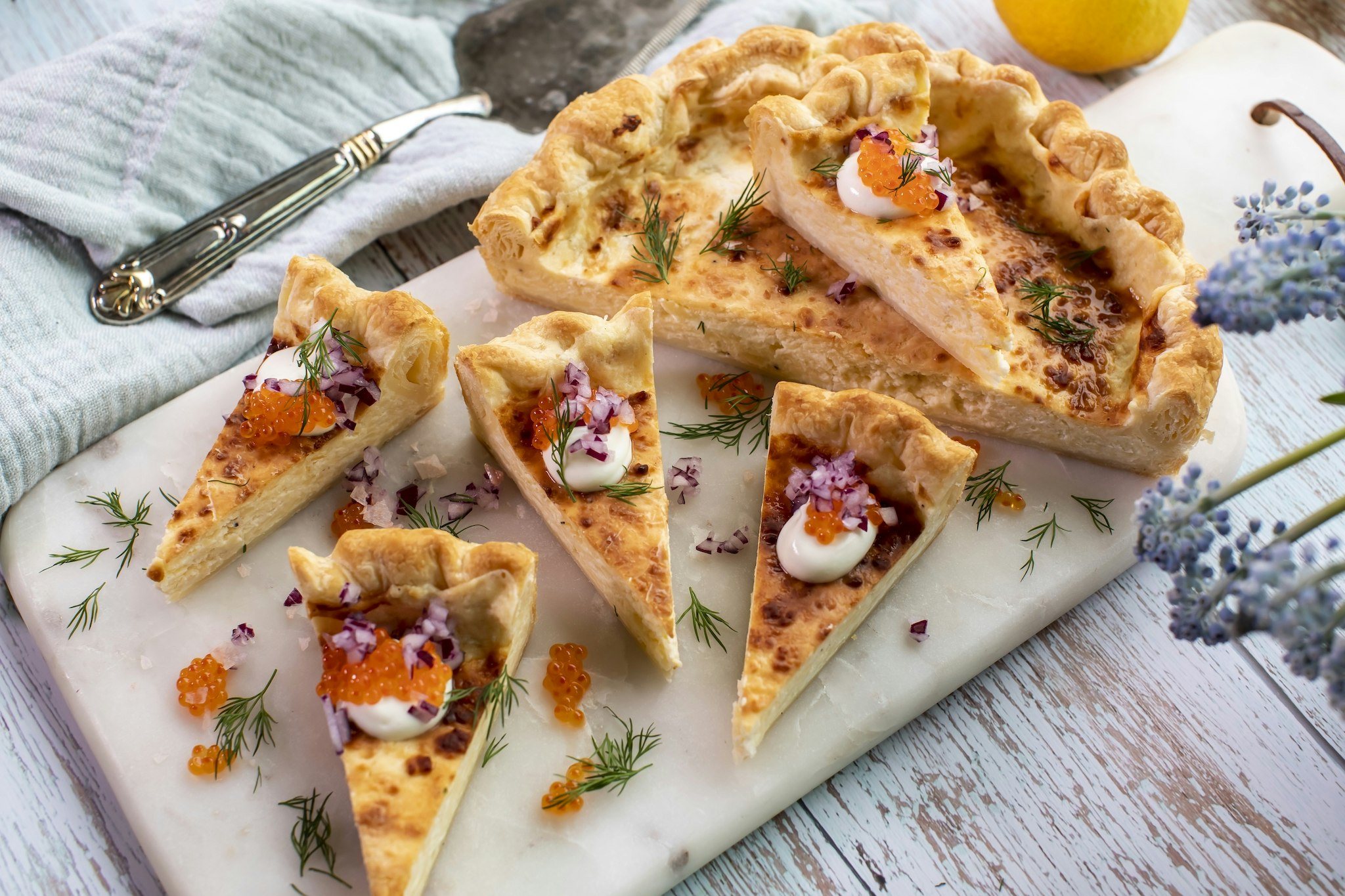 Smördegspaj med västerbottensost